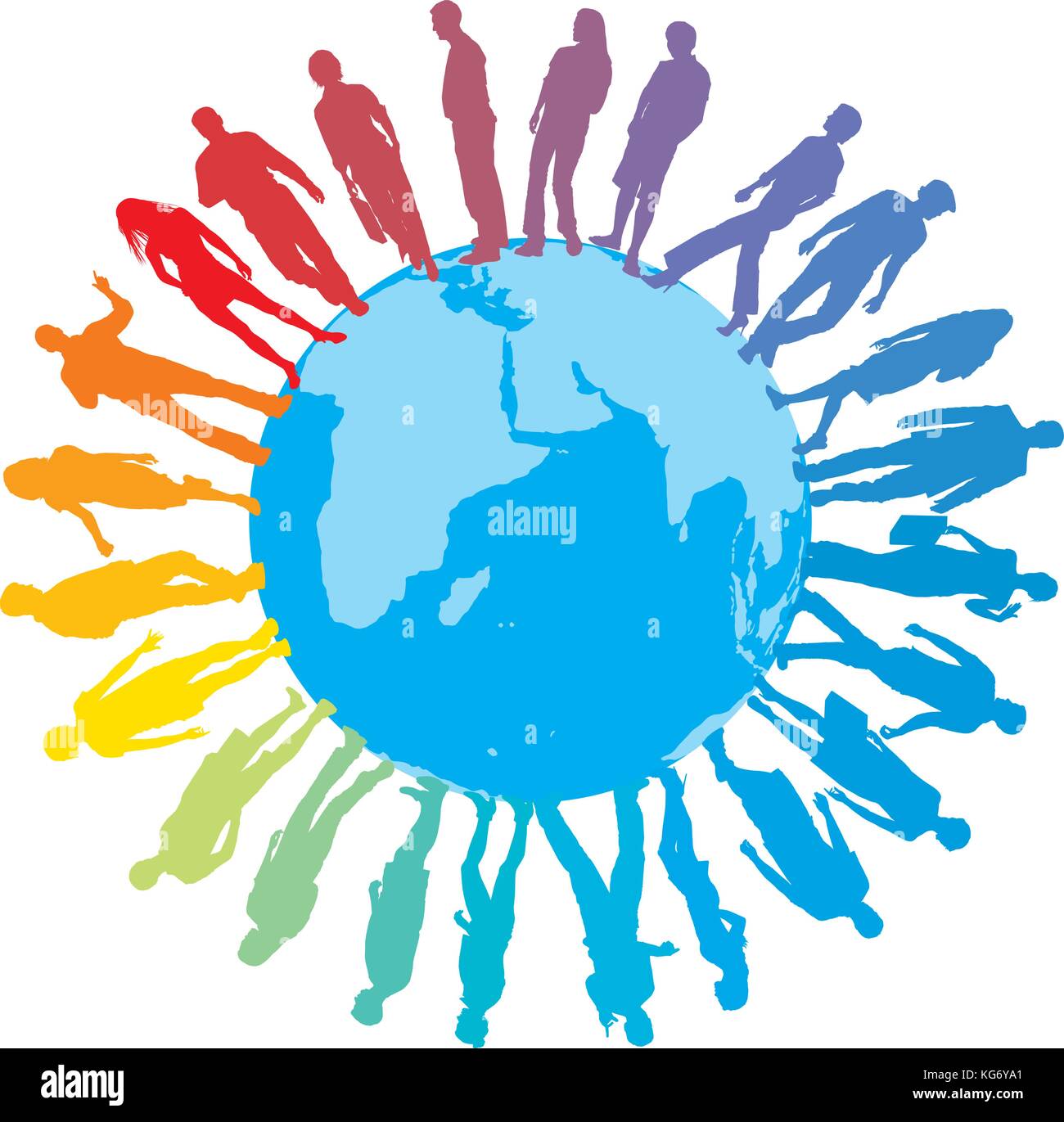 Fantastische weltkarte Ausgeschnittene Stockfotos und -bilder - Alamy