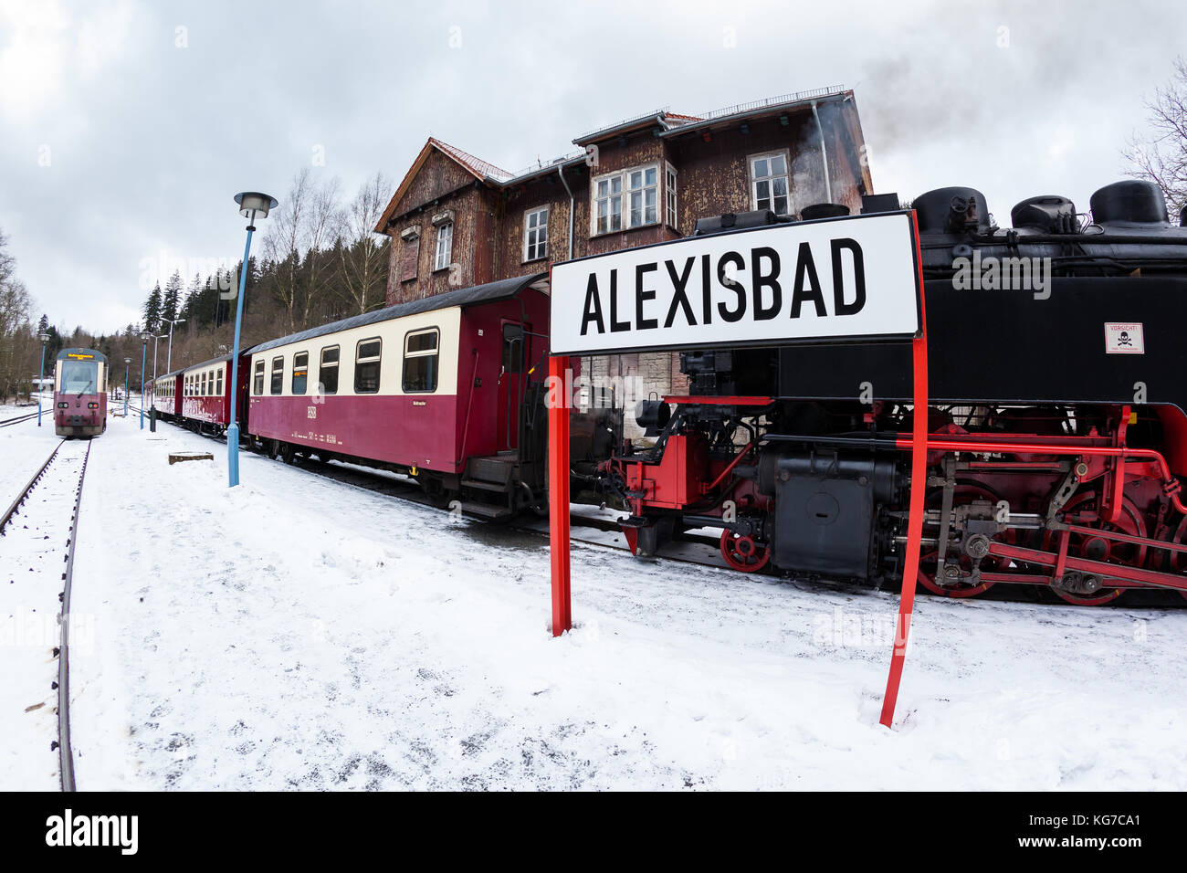 Bahnhof alexisbad -Fotos und -Bildmaterial in hoher Auflösung – Alamy