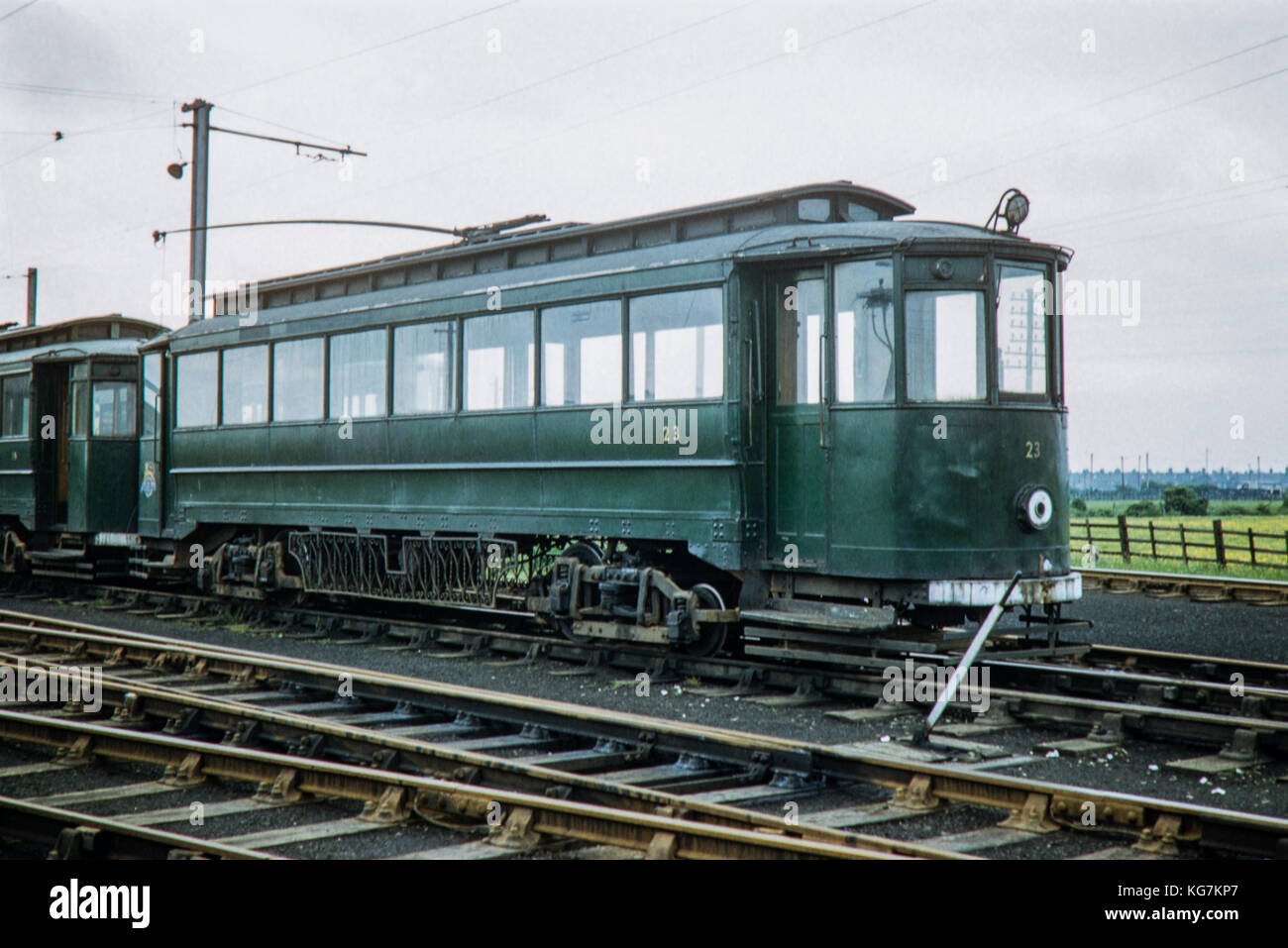 Ehemalige (gcr) Great Central Railway Tram. 23 pyewipe Depot auf die ...