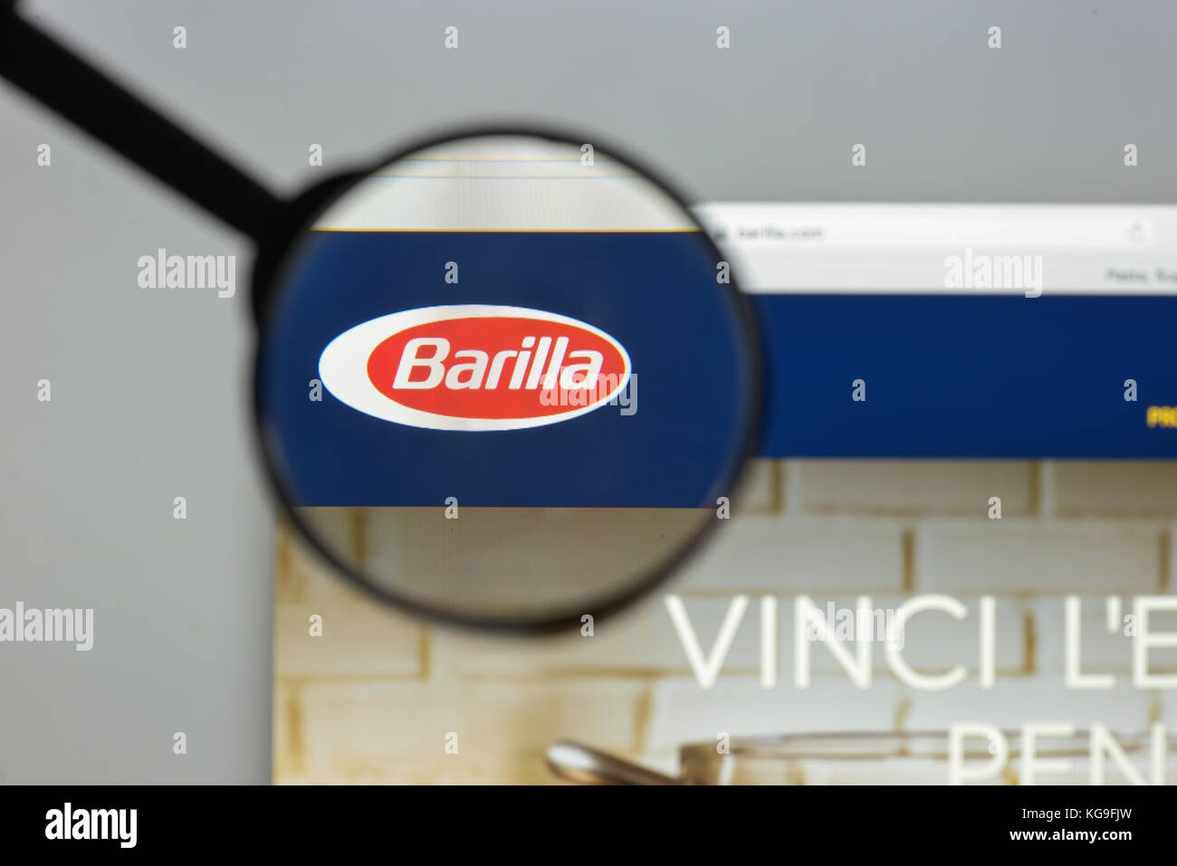 Barilla logo -Fotos und -Bildmaterial in hoher Auflösung – Alamy