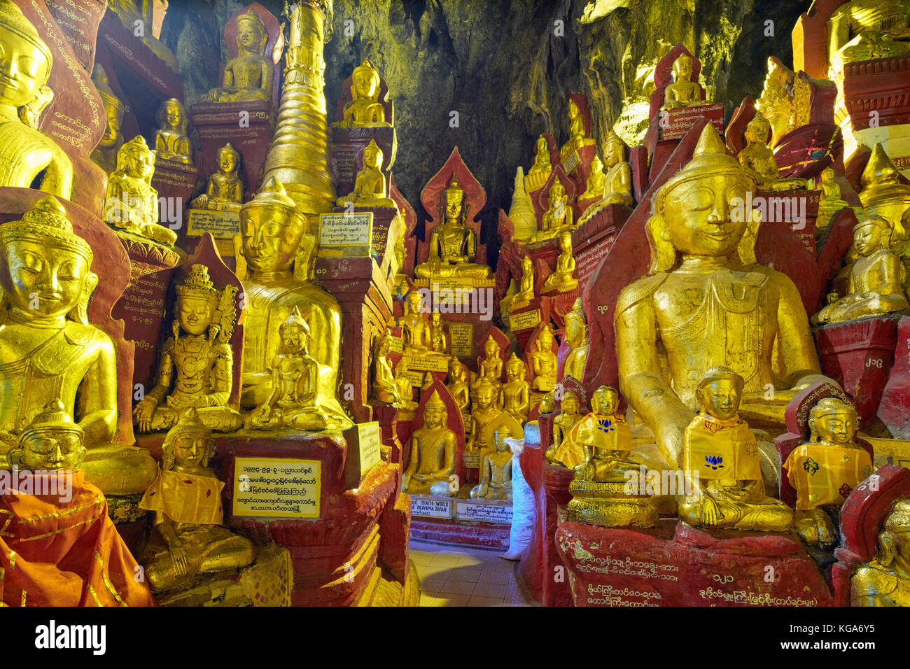 Myanmar cave -Fotos und -Bildmaterial in hoher Auflösung – Alamy