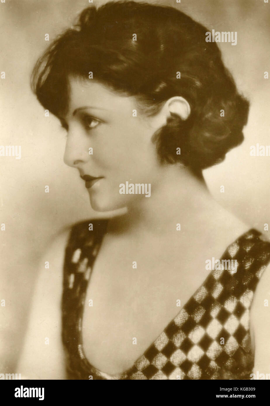 Ungarische Schauspielerin Lya De Putti Stockfotografie - Alamy