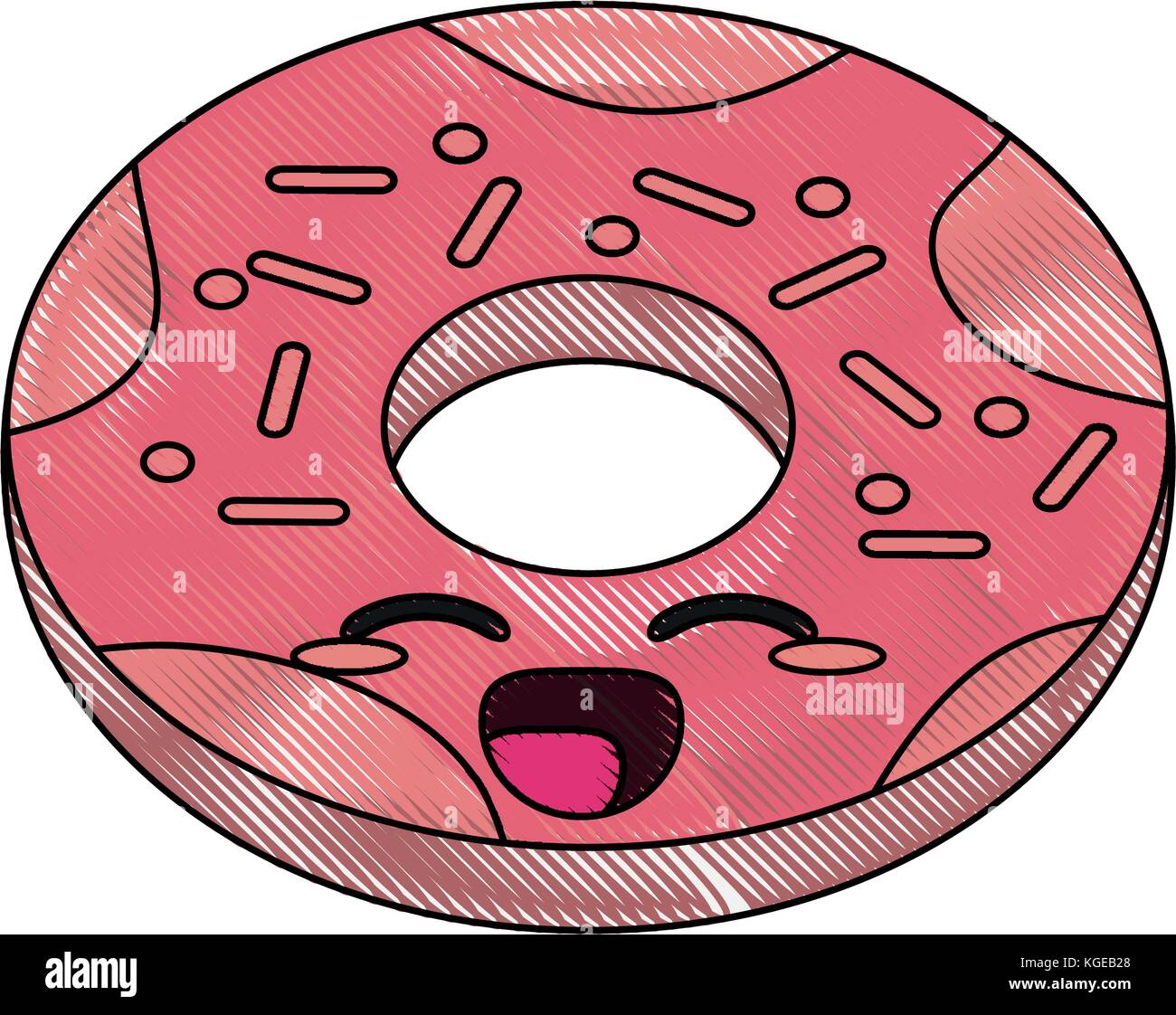 Donut kawaii dessert cute sweet -Fotos und -Bildmaterial in hoher ...