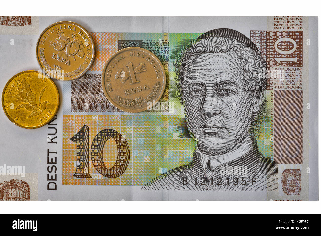 10 kuna banknote -Fotos und -Bildmaterial in hoher Auflösung – Alamy