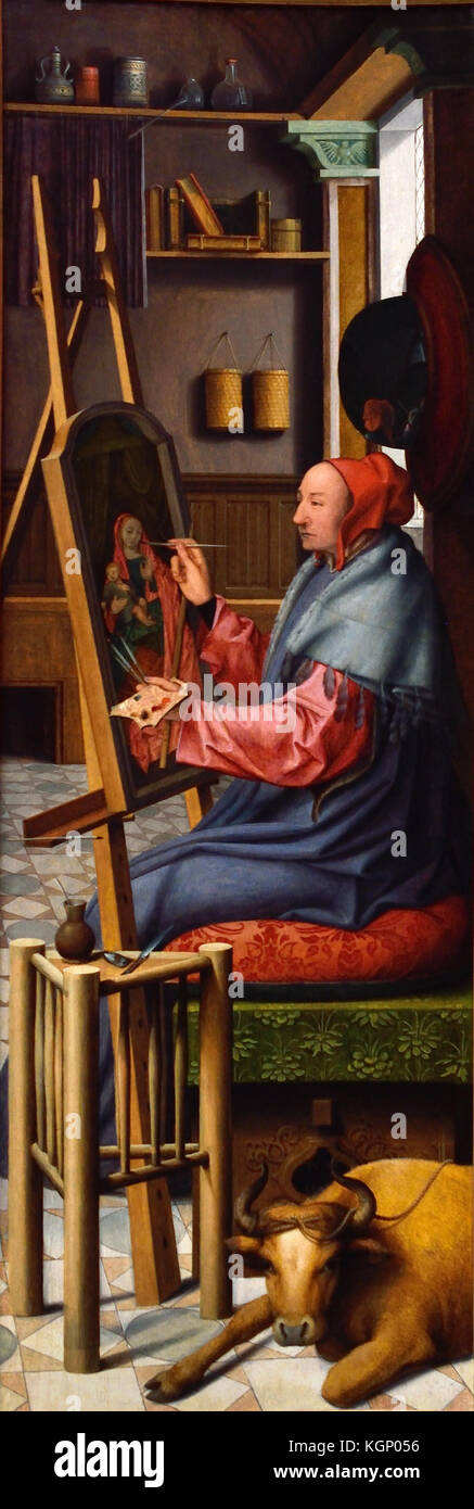 Saint luke painting virgin mary -Fotos und -Bildmaterial in hoher Auflösung – Alamy