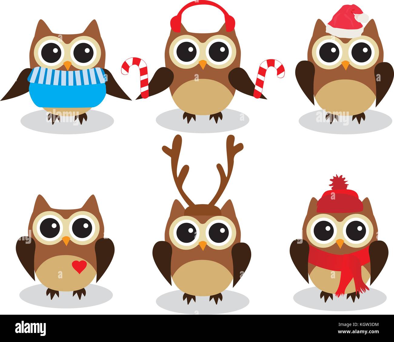 Eulen cartoons Stock-Vektorgrafiken kaufen - Alamy