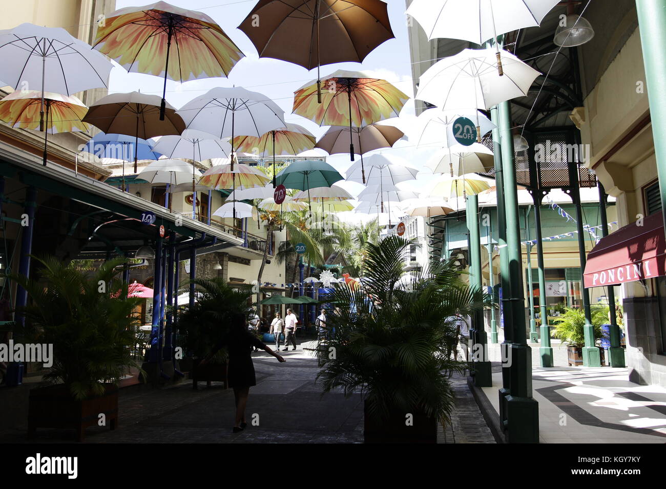 Port Louis ist die Hauptstadt von Mauritius, Port Louis District, der ...