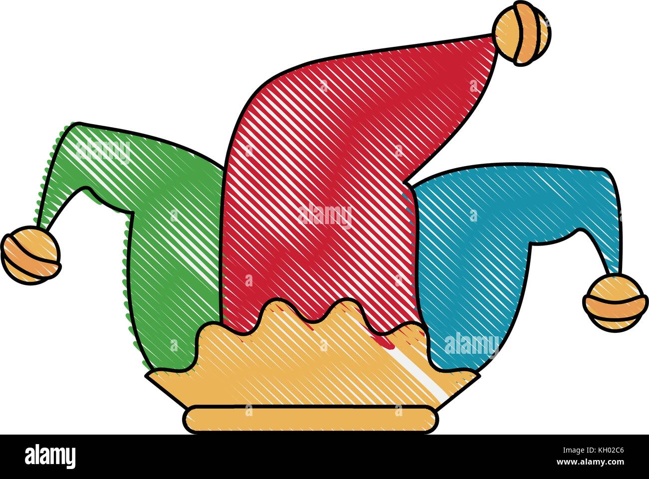 Vektorzeichnung von joker Stock-Vektorgrafiken kaufen - Alamy