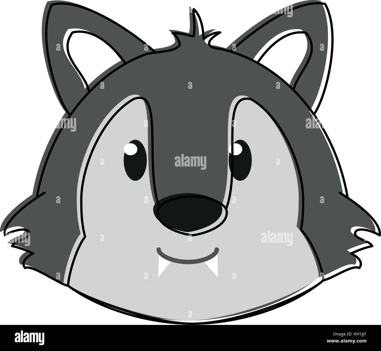 Wolf cartoon -Fotos und -Bildmaterial in hoher Auflösung – Alamy