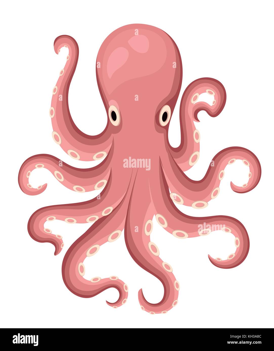 Octopus Cartoon Stockfotos und -bilder Kaufen - Alamy