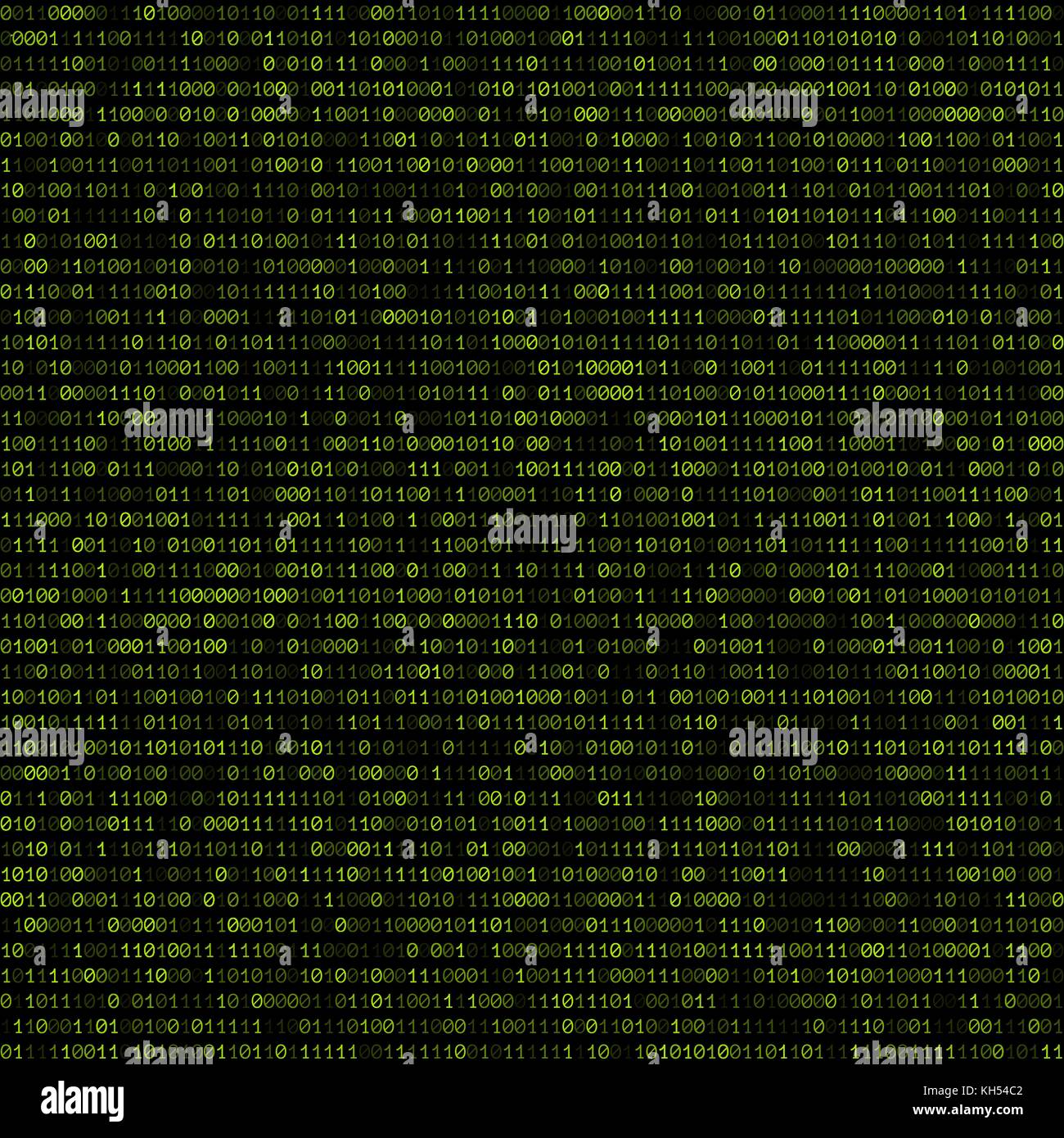 Binary code green Stock-Vektorgrafiken kaufen - Alamy