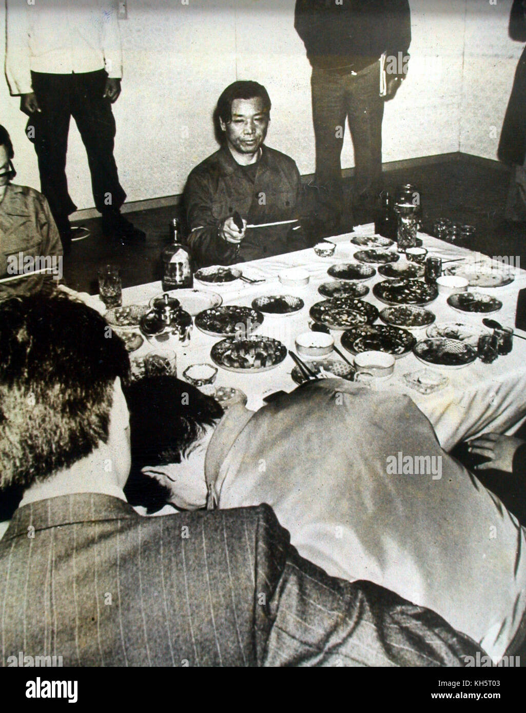 November 2017. Park Chung-hee Jubiläum auf diesem Aktenfoto stellt Kim ...