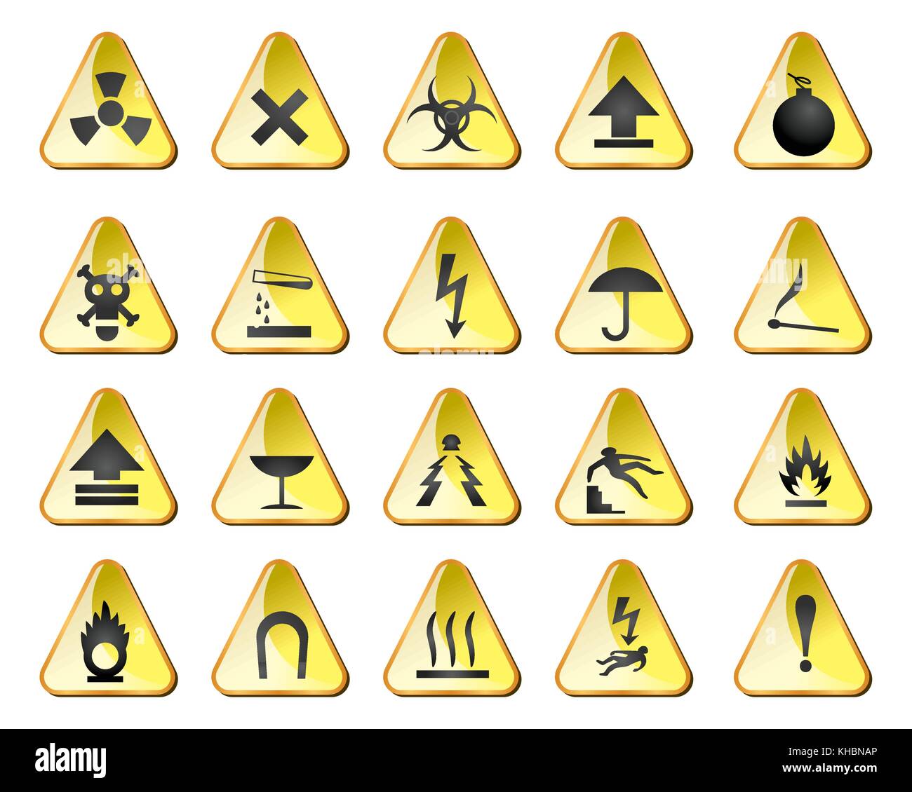 Gefahr und Industrie Symbole - Vektor Icon Set Stock-Vektorgrafik - Alamy Gefahr und Industrie Symbole - Vektor Icon Set Stock-Vektorgrafik - Alamy