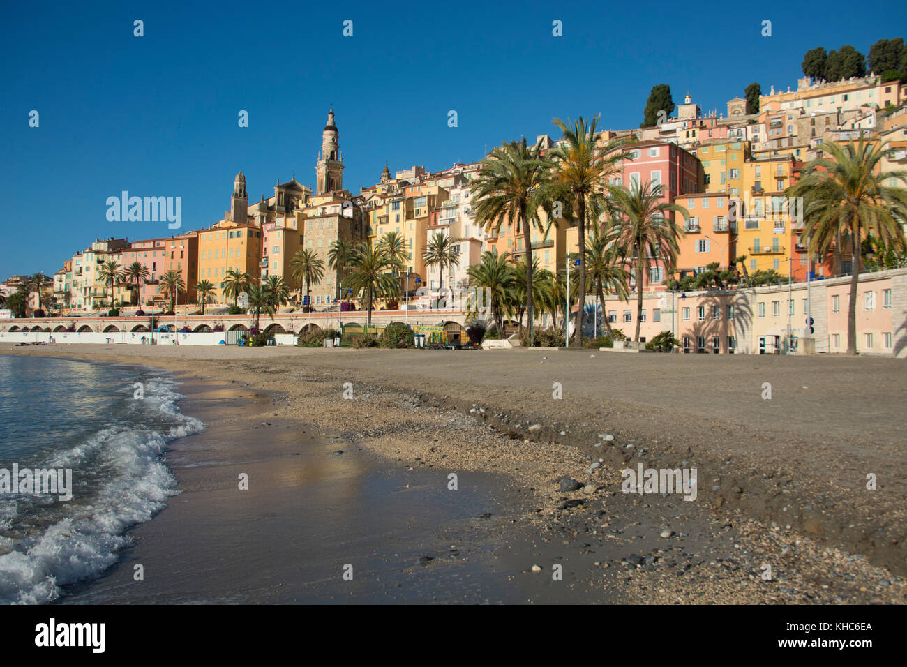 Strand bei menton Stockfotos und -bilder Kaufen - Alamy