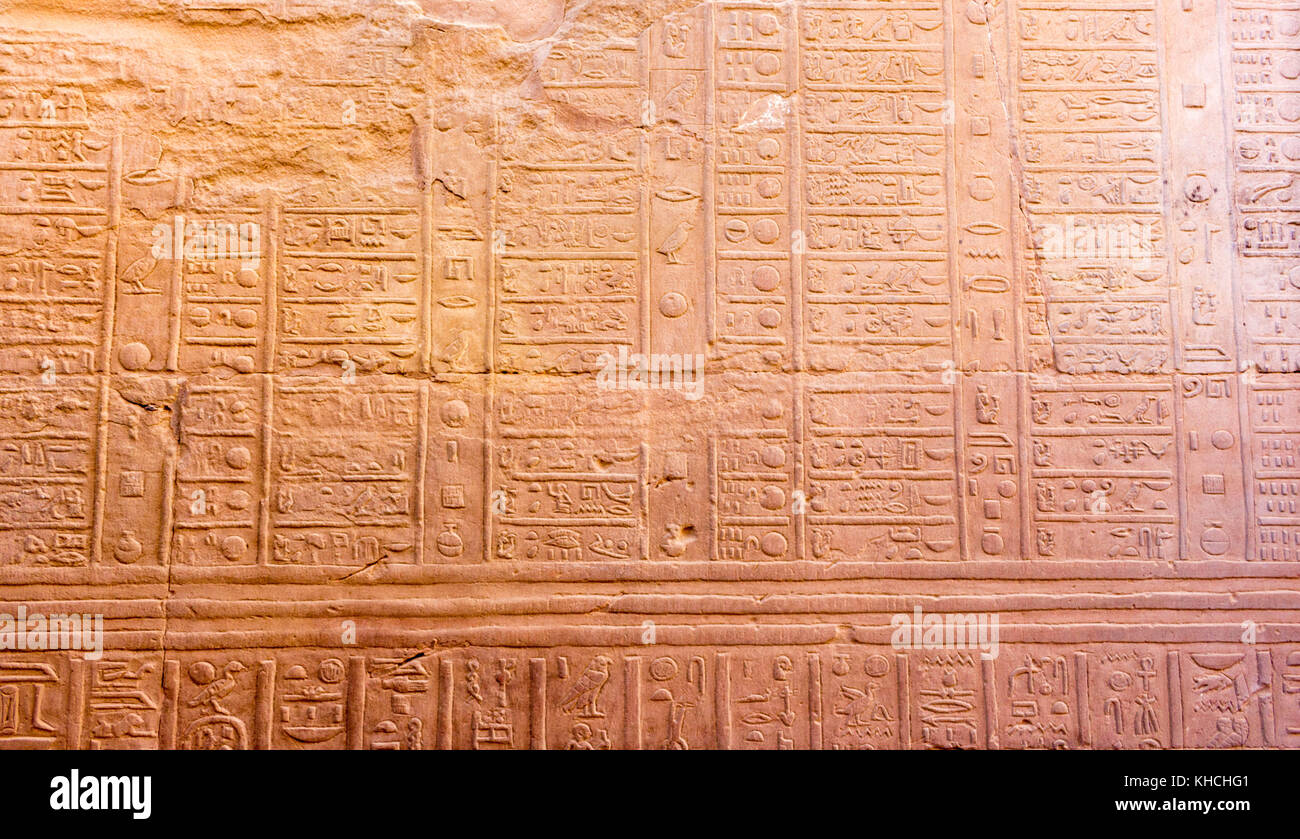 Agyptisches hieroglyphen -Fotos und -Bildmaterial in hoher Auflösung ...