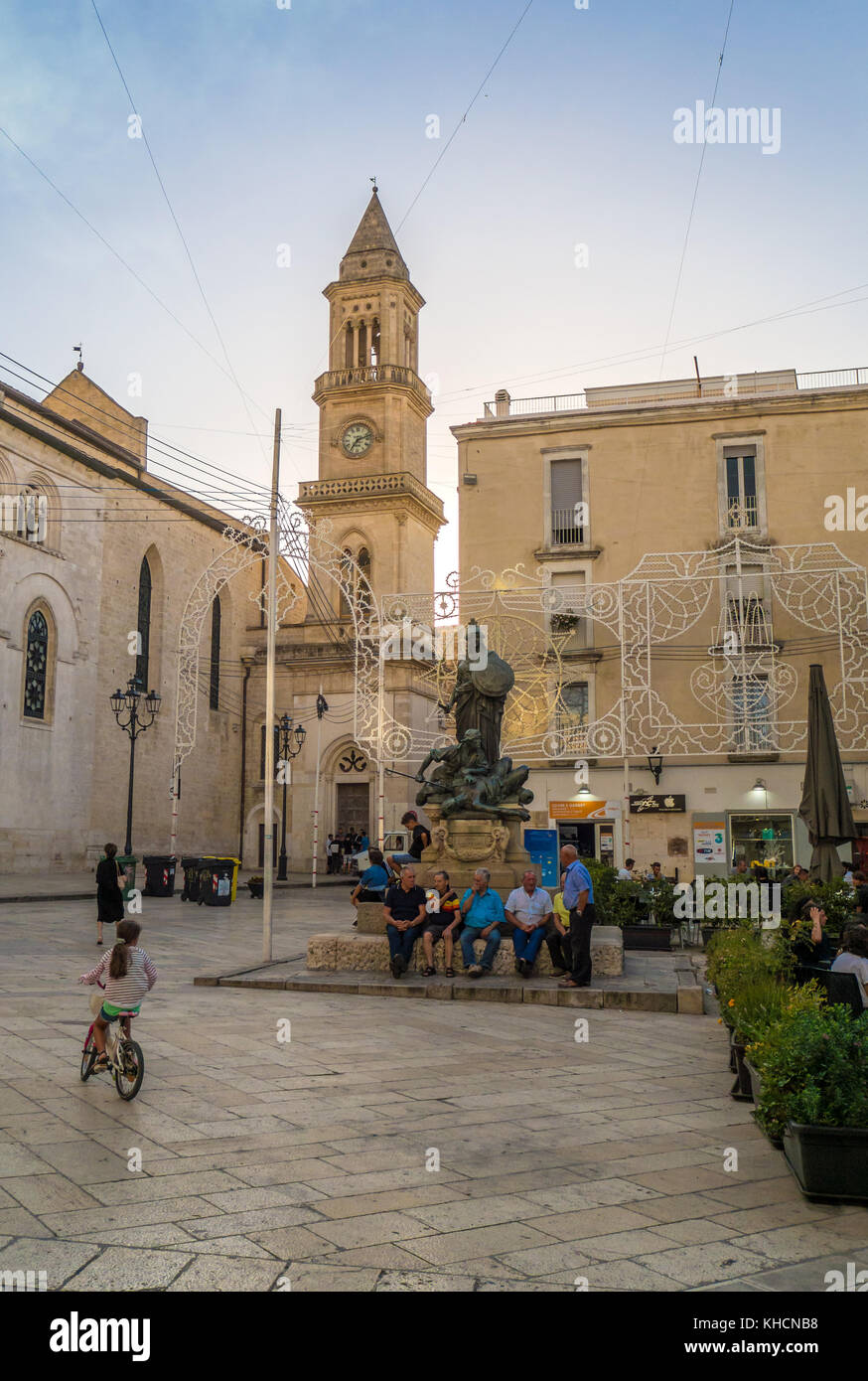 Altamura, Italien - das historische Zentrum der Stadt in der Provinz ...