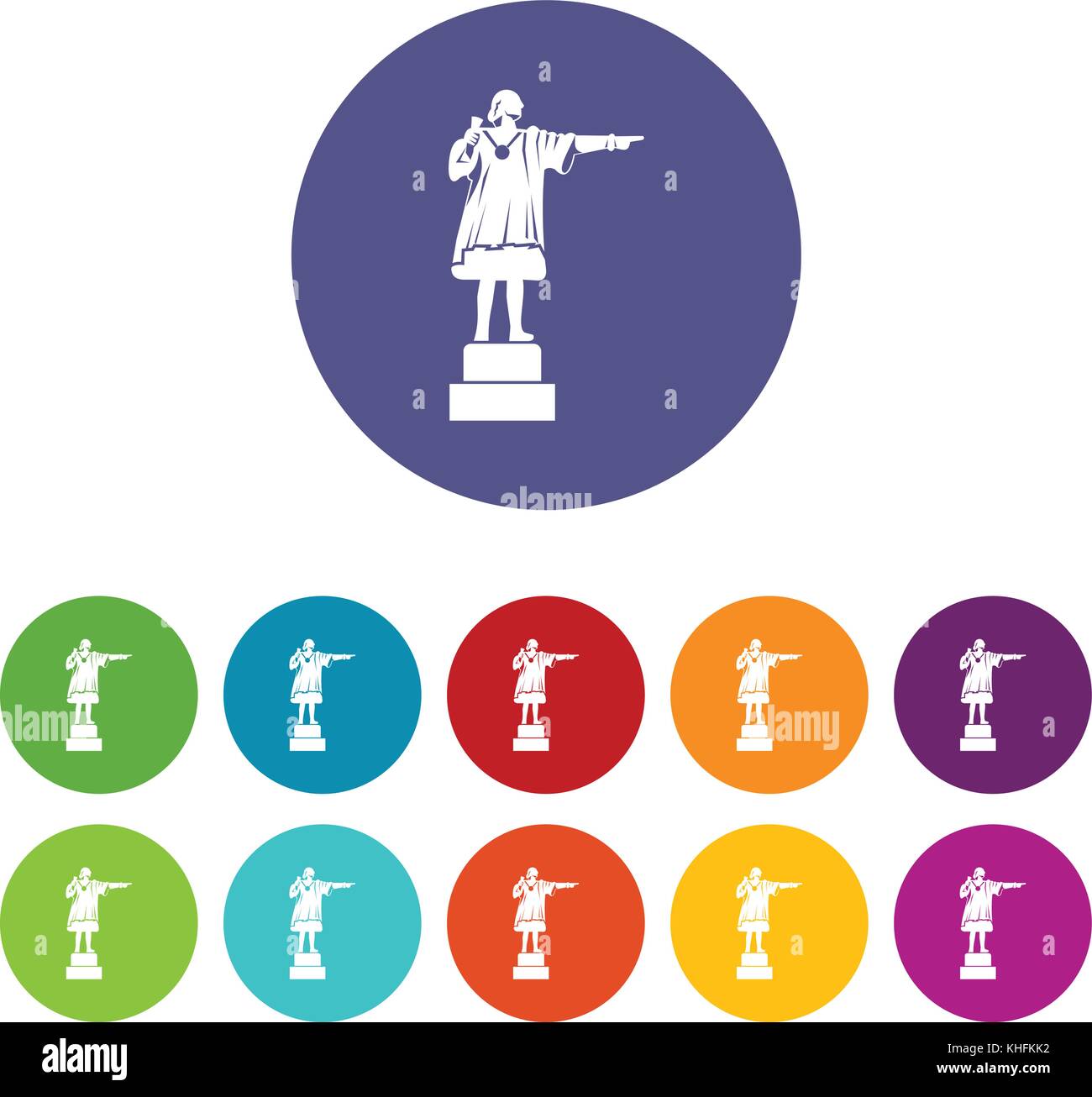 Barcelona kolumbus Stock-Vektorgrafiken kaufen - Alamy