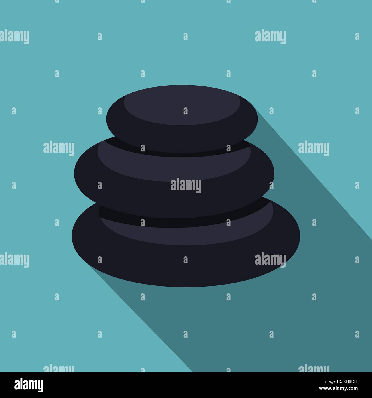 Schwarze basaltsteine Stock-Vektorgrafiken kaufen - Alamy