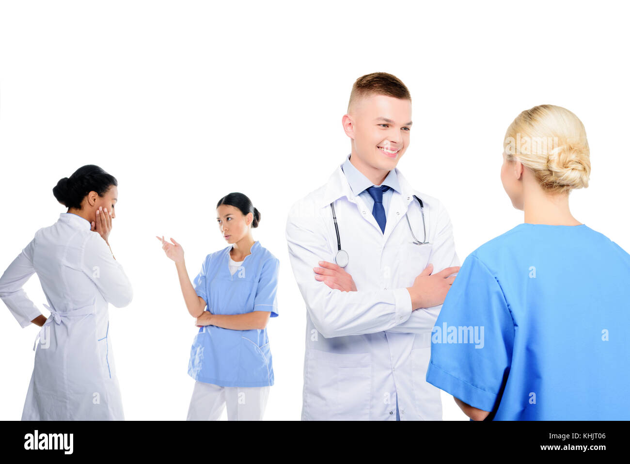 Doctors conversation -Fotos und -Bildmaterial in hoher Auflösung – Alamy
