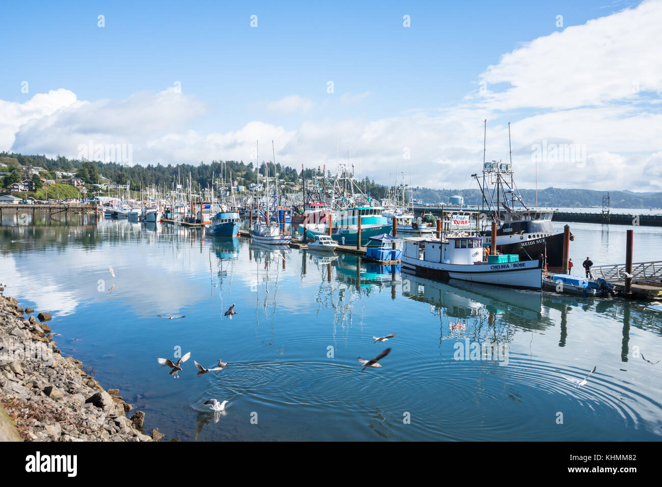 Oregon coast newport historic bayfront -Fotos und -Bildmaterial in ...