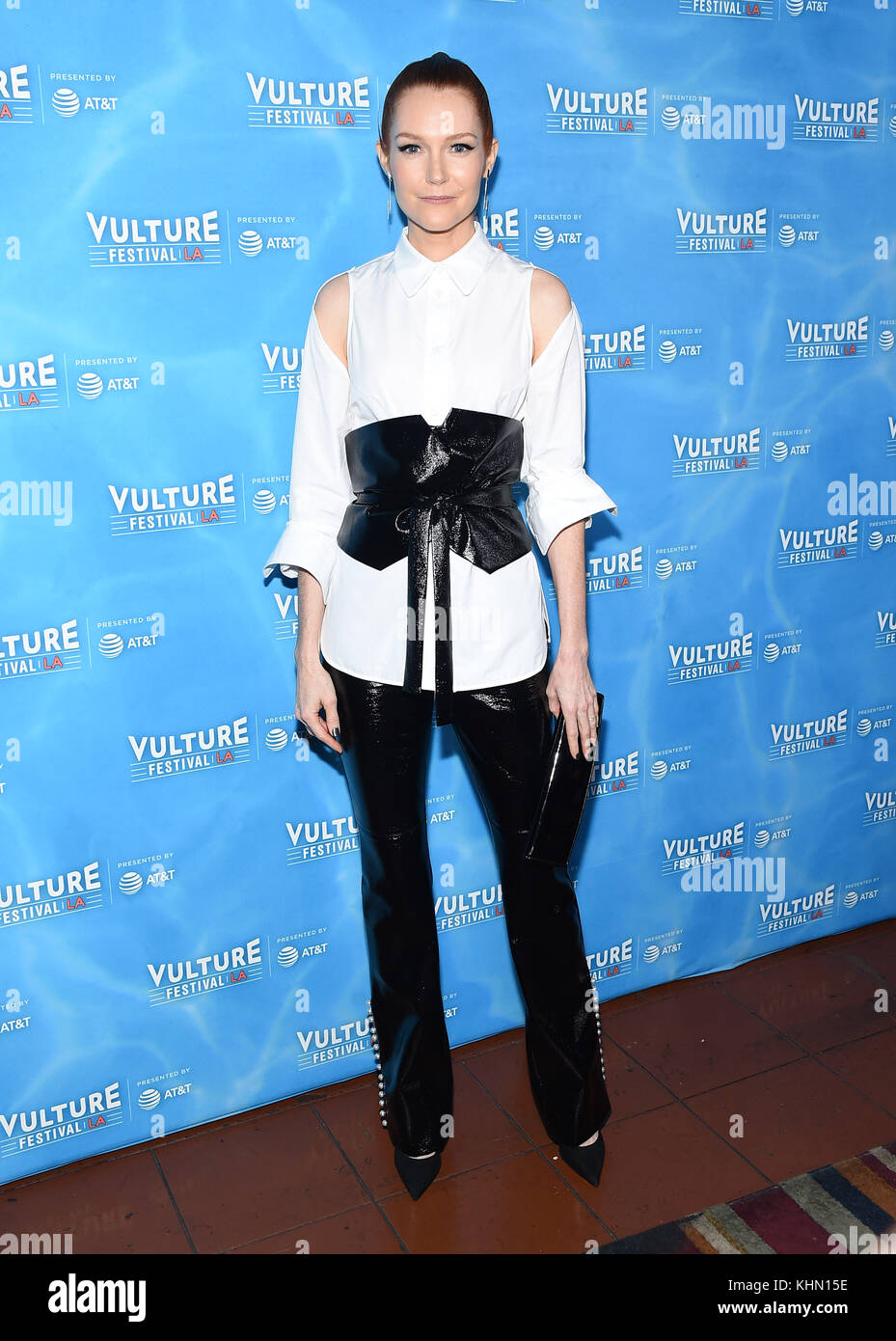 Hollywood, Kalifornien, USA. 18 Nov, 2017. darby stanchfield kommt für ...