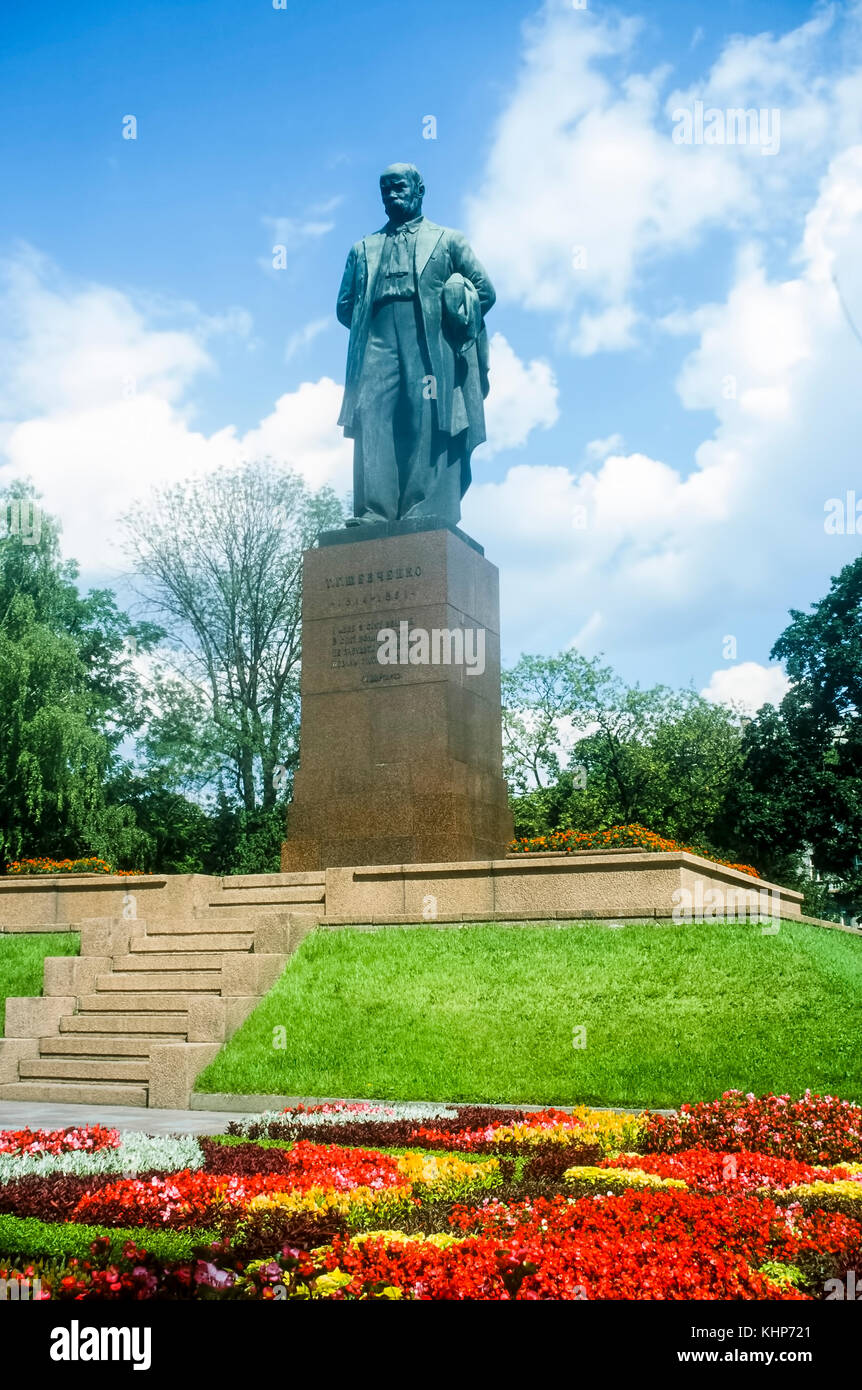Taras Shevchenko Monument Stockfotos und -bilder Kaufen - Alamy