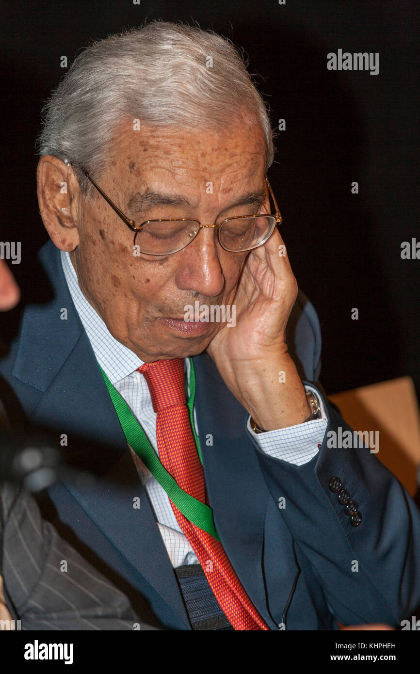 Der ehemalige Generalsekretär der Vereinten Nationen Boutros Boutros ...
