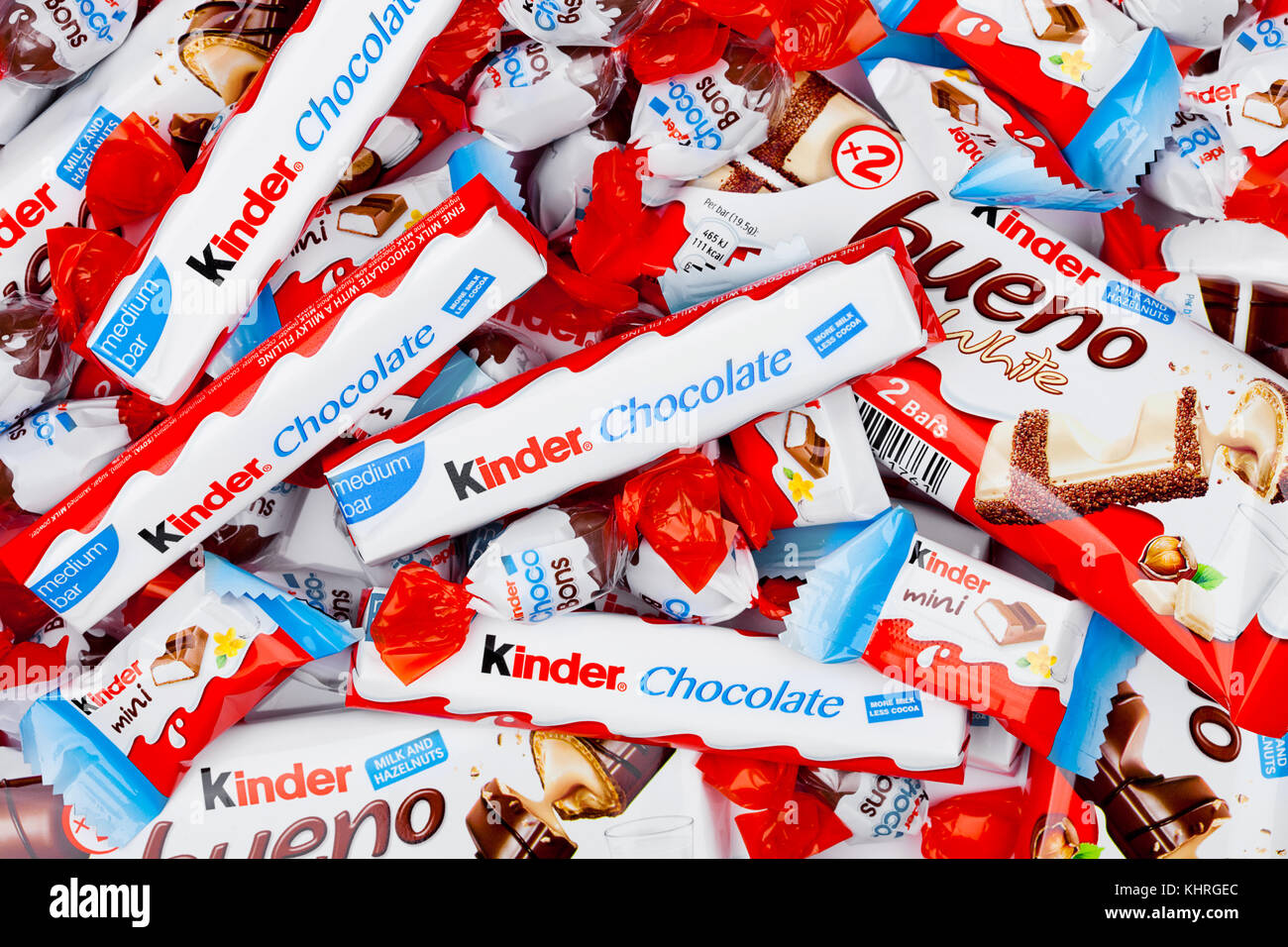 Ferrero Kinder Stockfotos und -bilder Kaufen - Alamy
