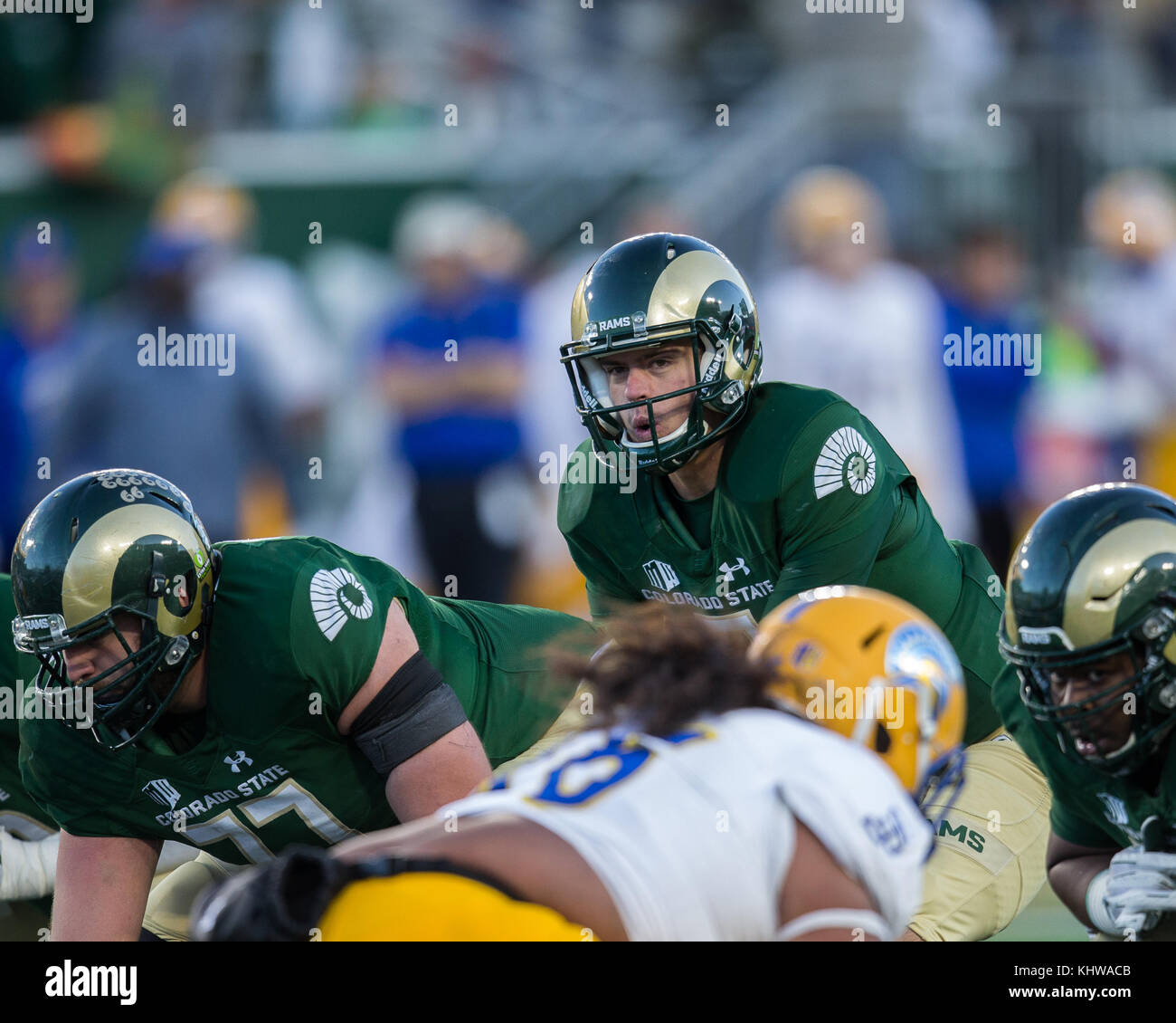November 18, 2017: Colorado State Rams quarterback Nick Stevens (7 ...