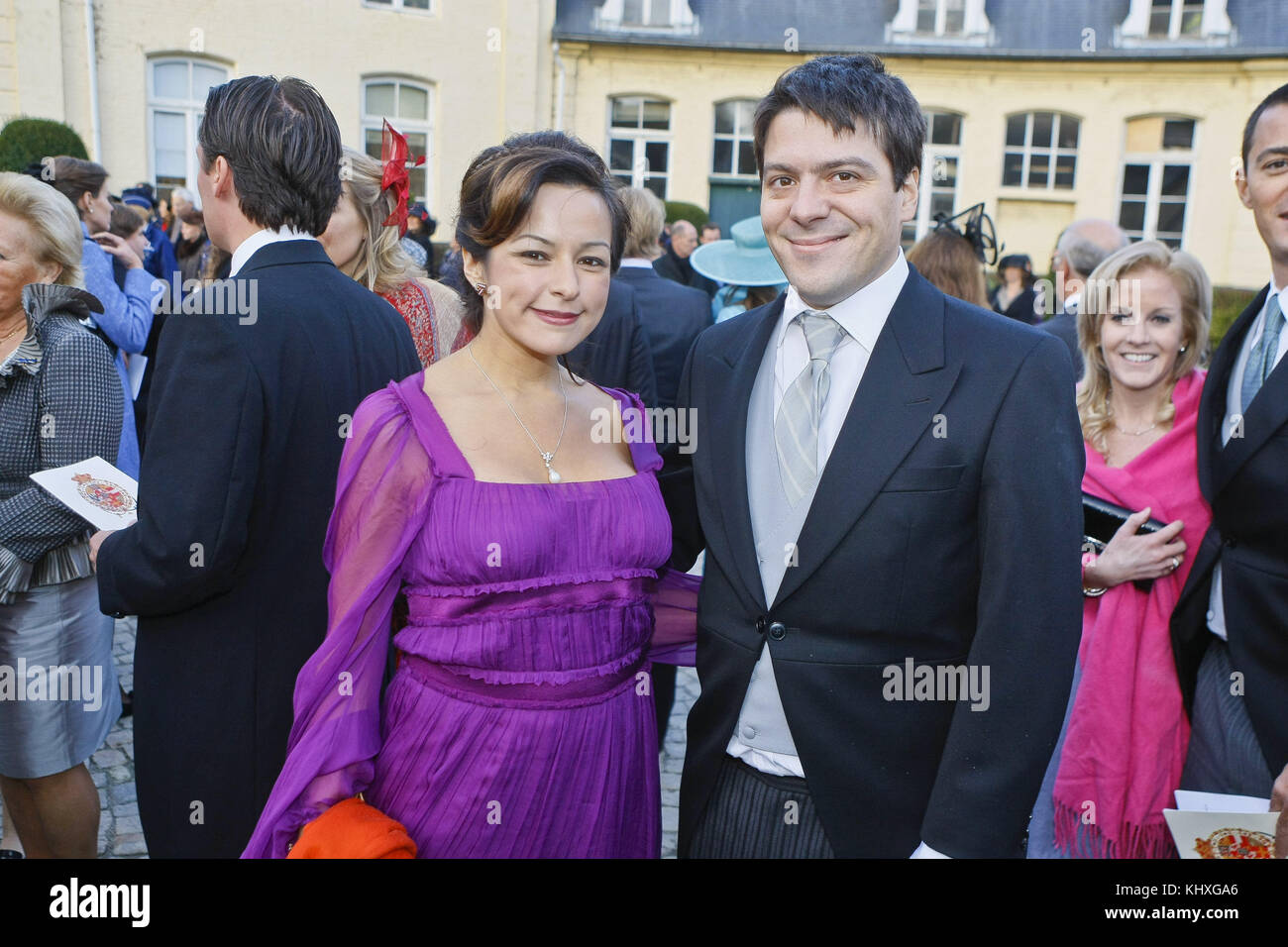 Brüssel, Belgien - 20 November: Bernardo Guillermo und Partner eva ...