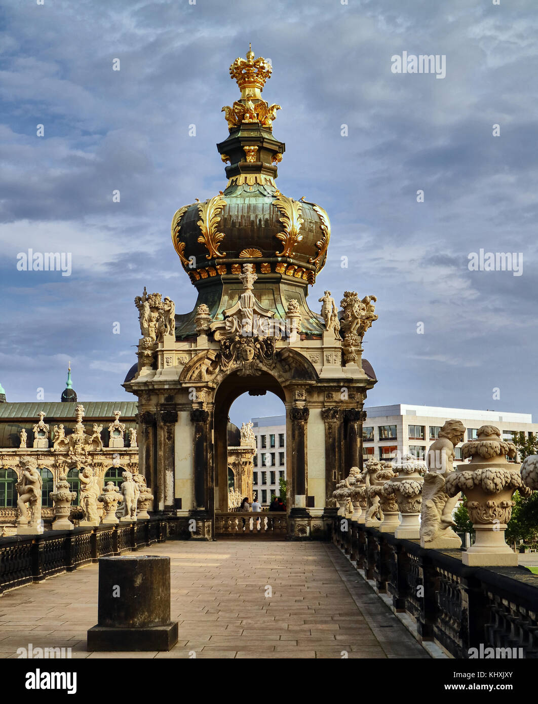 The zwinger is an 18th century baroque palace -Fotos und -Bildmaterial ...