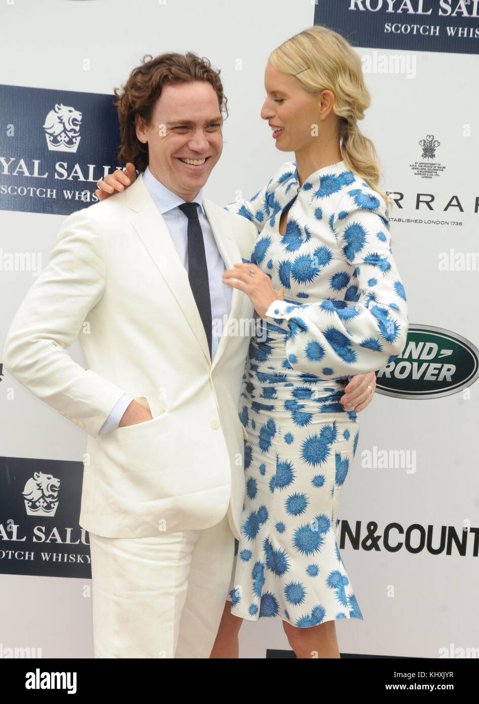 GREENWICH, CT - 15. MAI: Jay Fielden Karolina Kurkova beim Sentebale ...