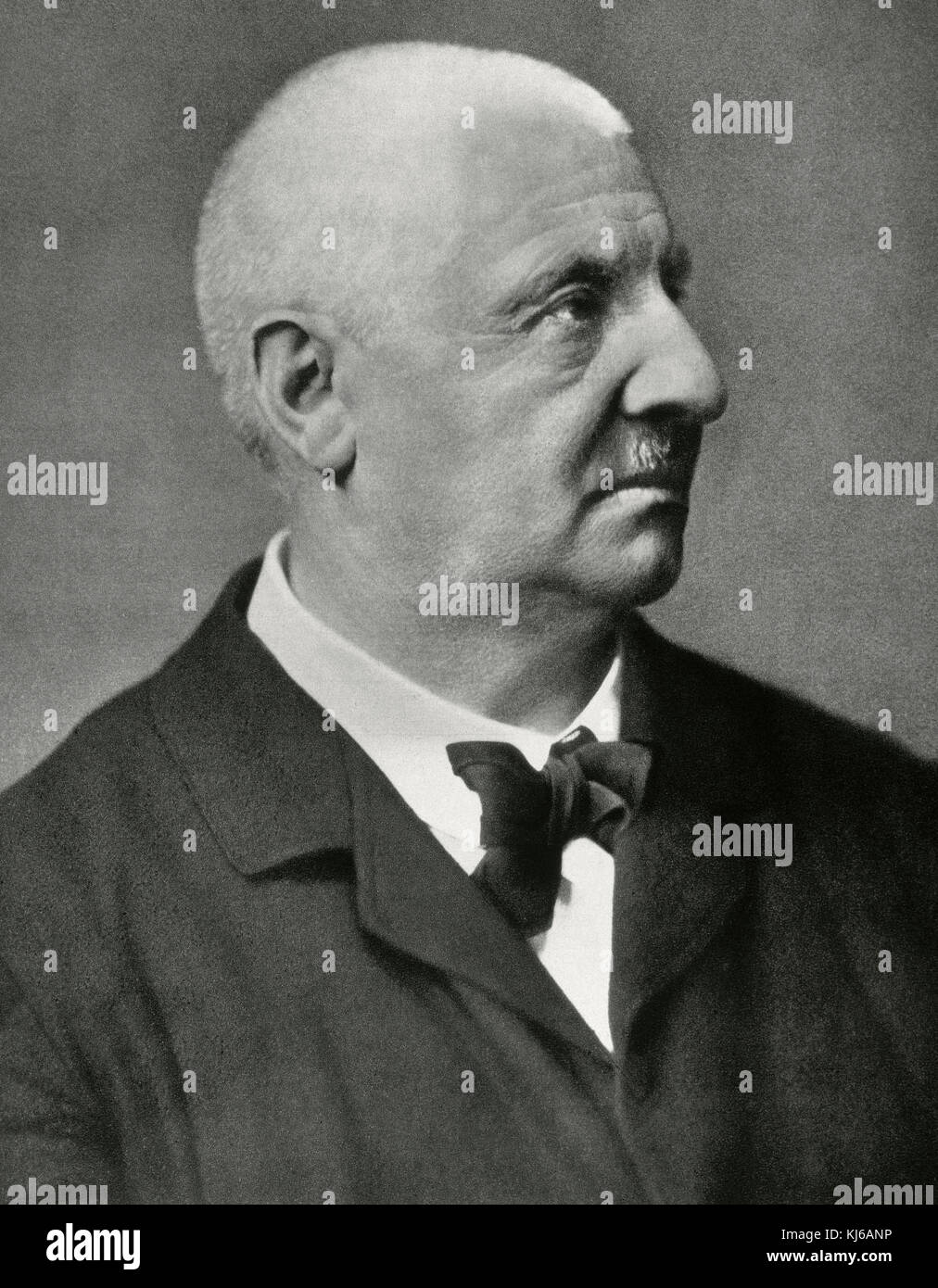 Anton Bruckner (1824-1896). österreichischer Komponist und Organist ...