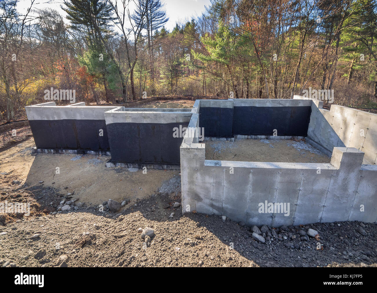 Fundament haus -Fotos und -Bildmaterial in hoher Auflösung – Alamy
