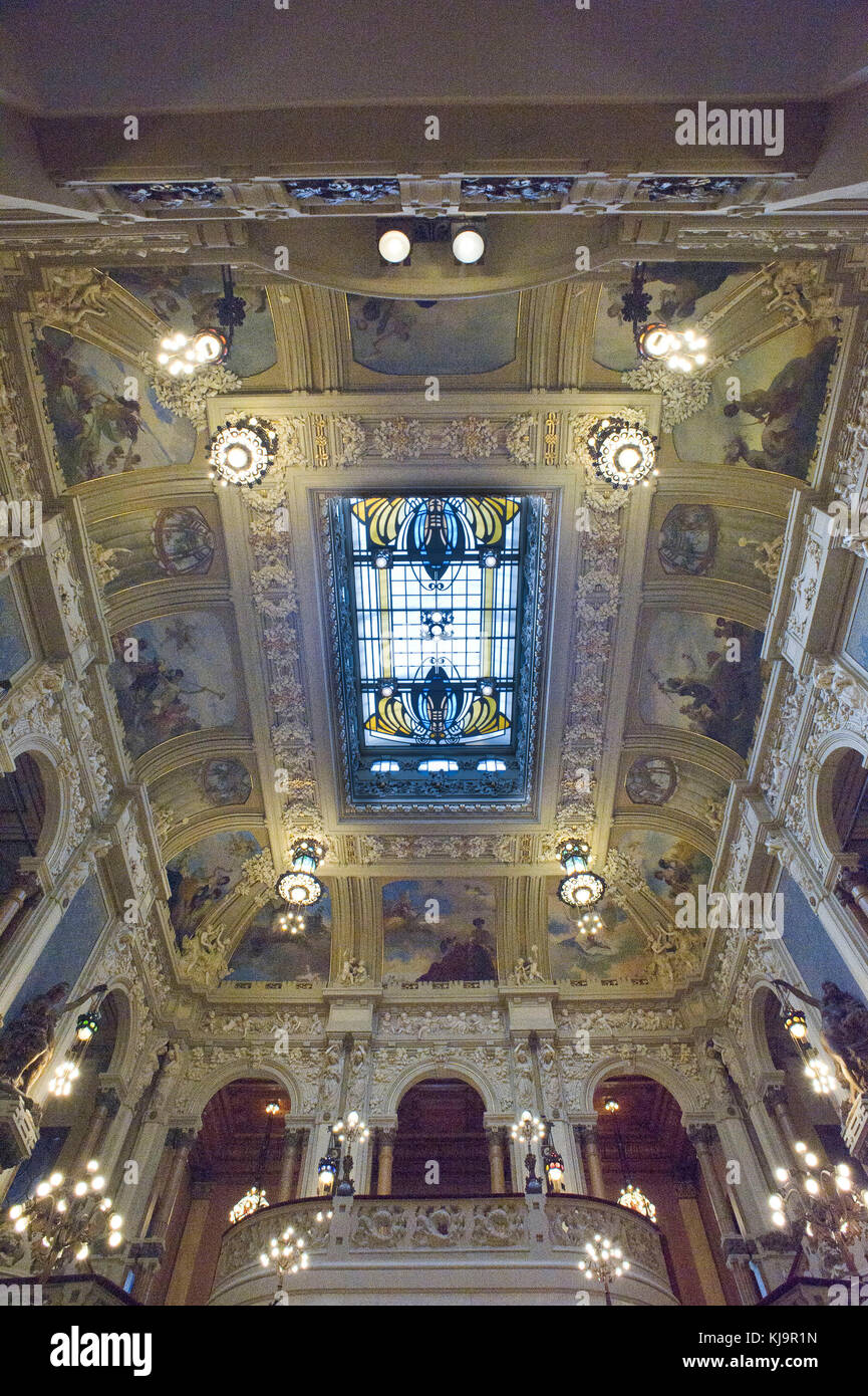 Italien, Lombardei, Bergamo, San. Pellegrino Terme; Städtischen Casino ...