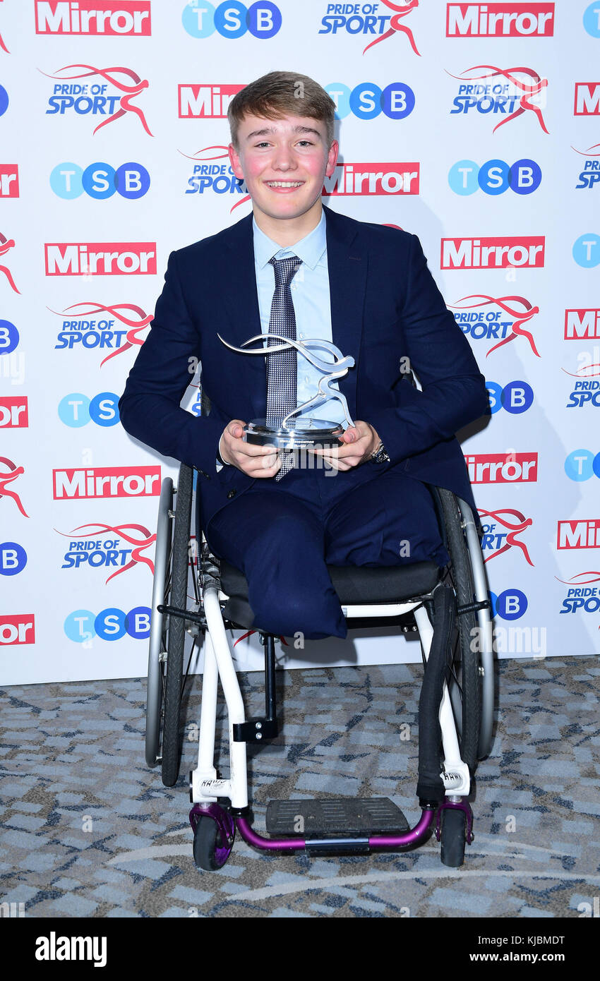 Billy Monger gewinnt den Special Recognition Award bei den Pride of ...