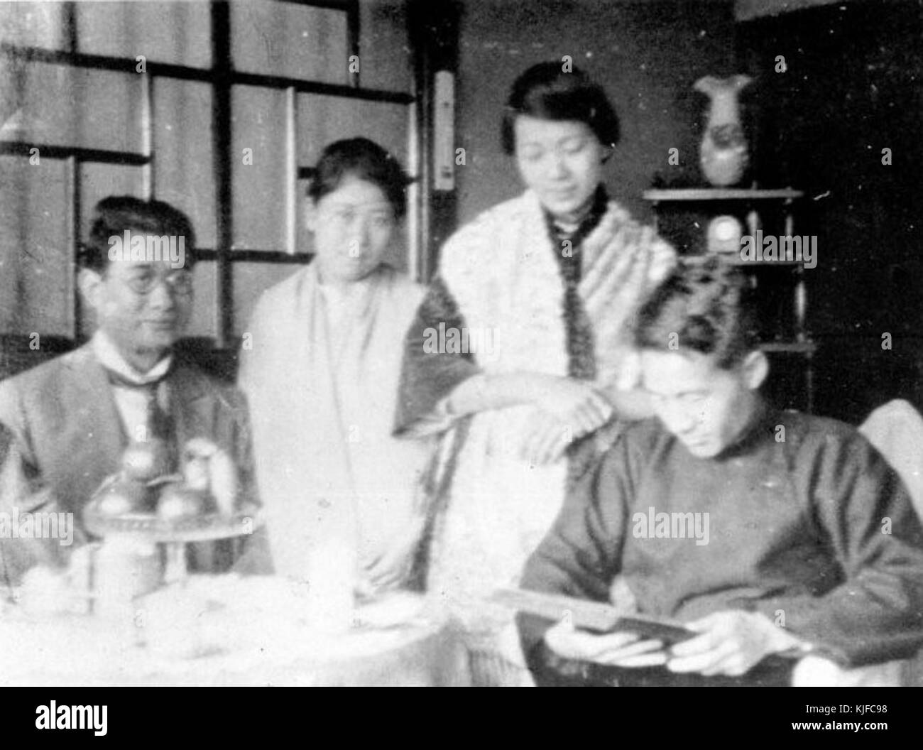Chiang Wei-chen Tian Huang Cheng Cong und Frau Stockfotografie - Alamy