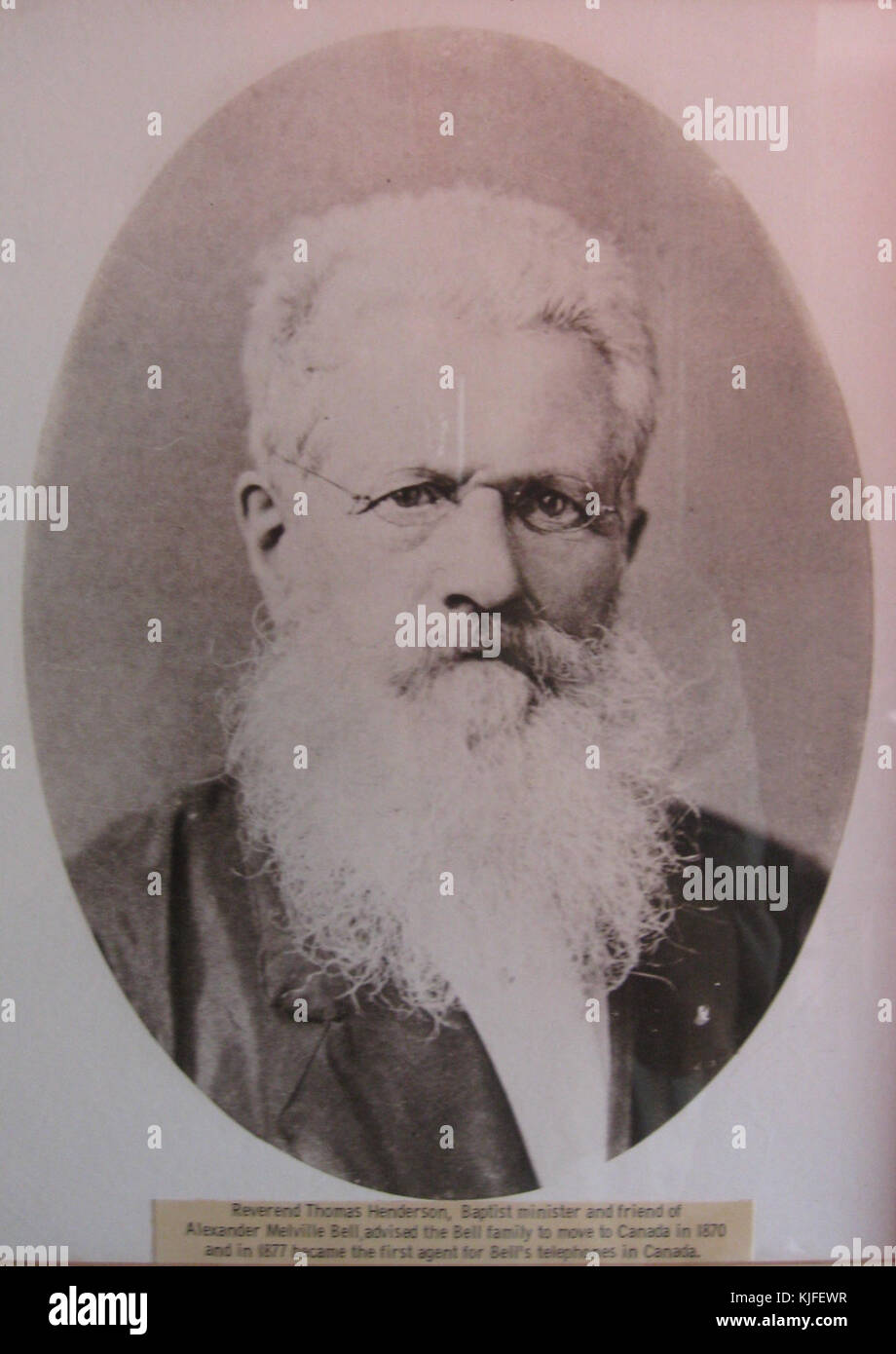 Alexander Graham Bell und Familie Stockfotos und -bilder Kaufen - Alamy