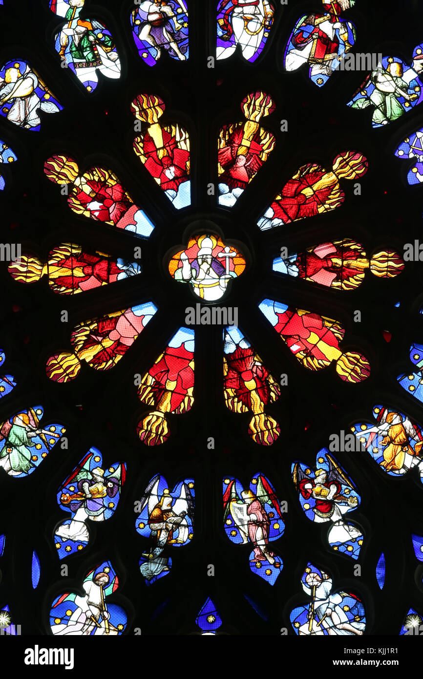 Rosace window -Fotos und -Bildmaterial in hoher Auflösung – Alamy