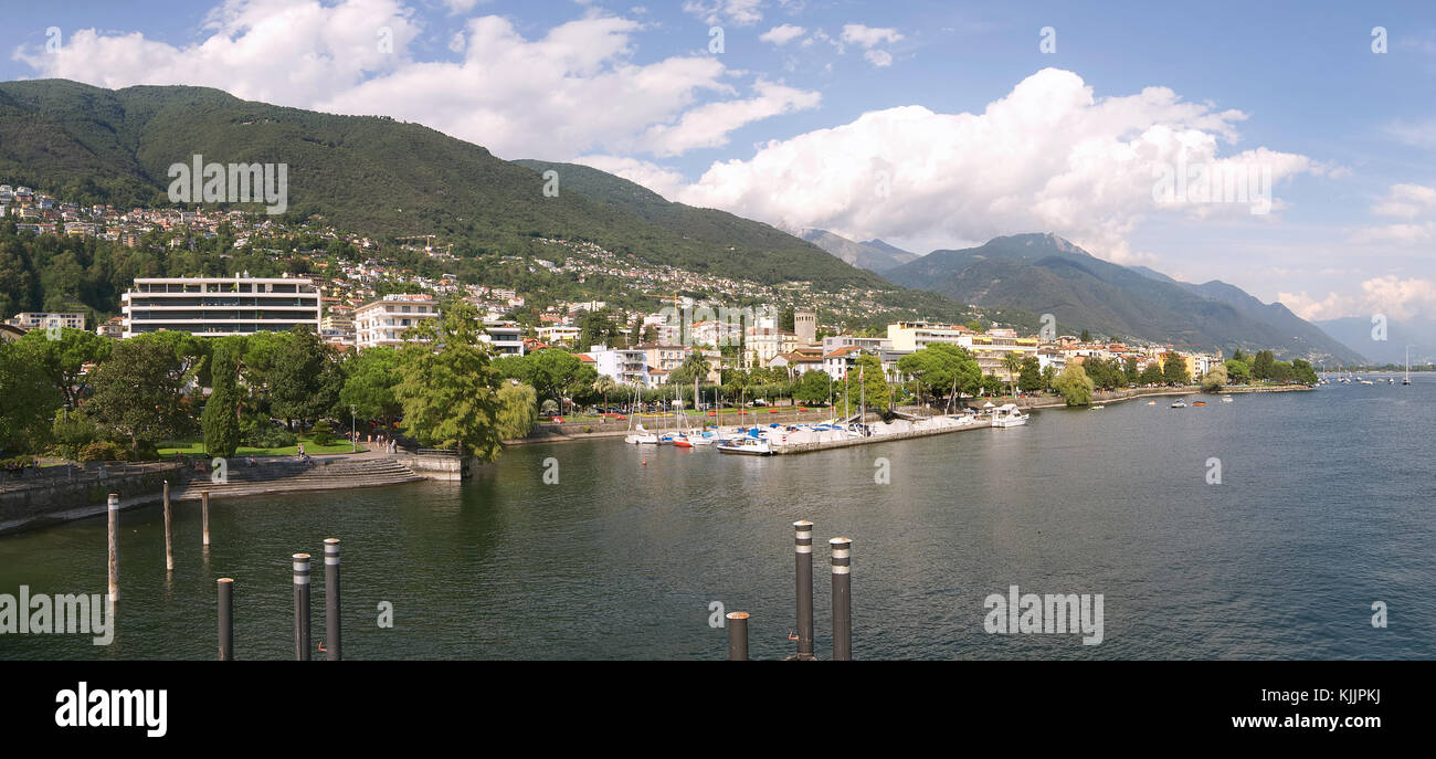 Locarno - Lago Maggiore - Schweiz Stockfotografie - Alamy