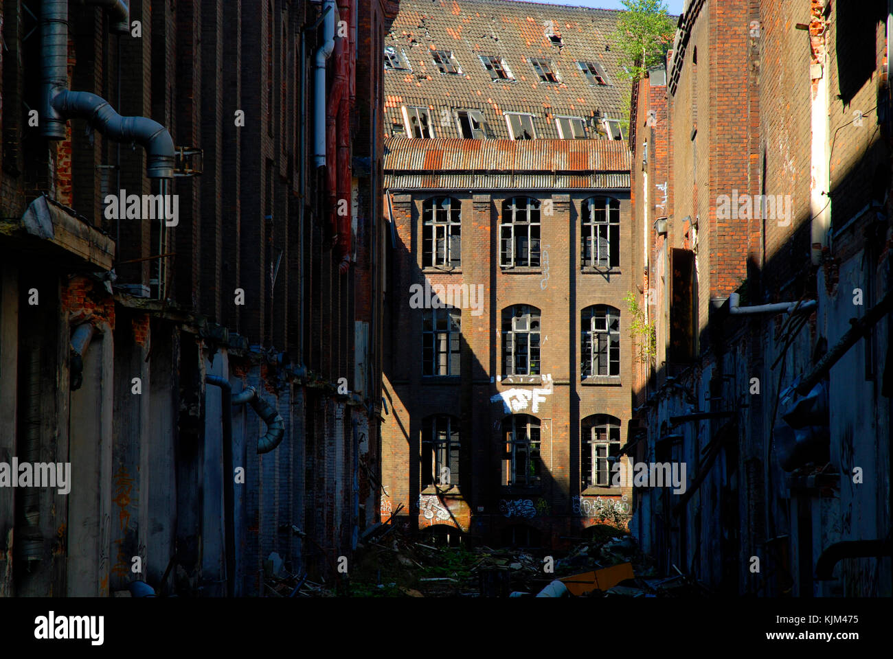 Continental AG, Ehem. Werk Hannover limmer, das werksgelaende ist 1999 ...