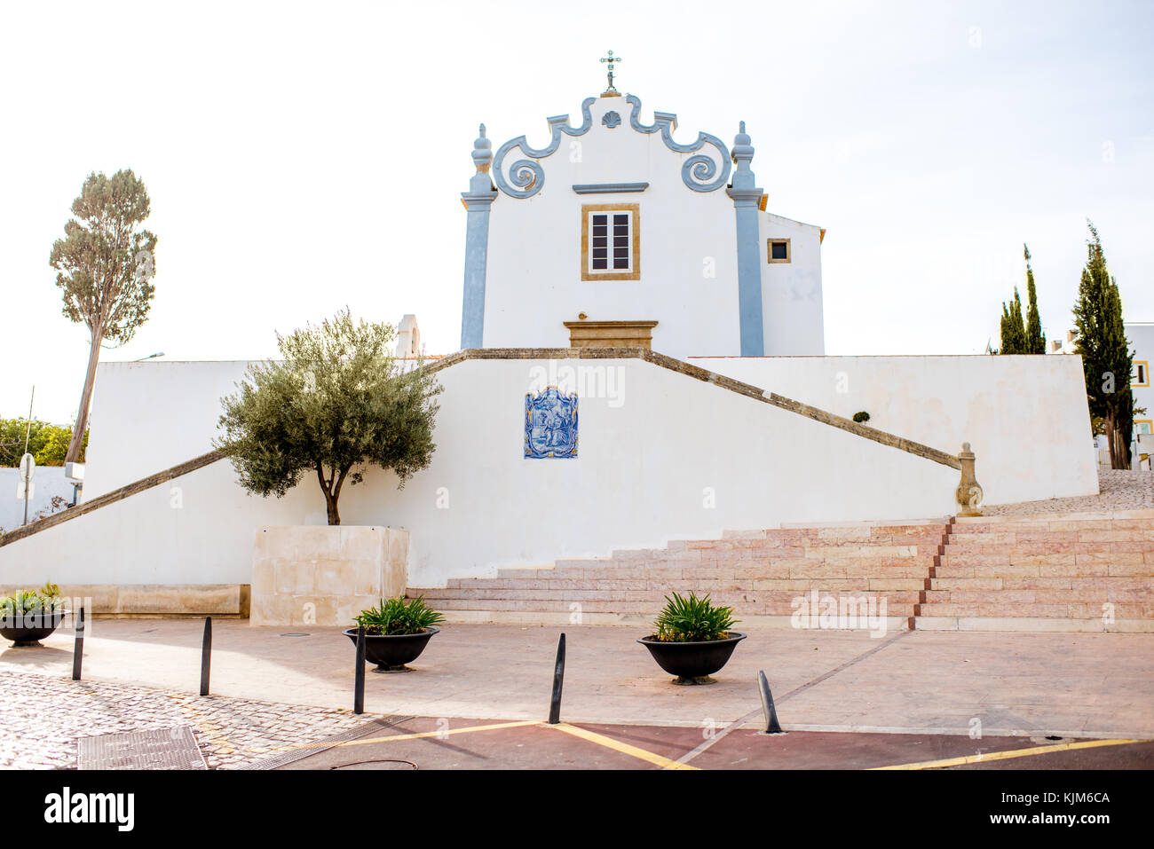 Church Old Town Albufeira Portugal Stockfotos und -bilder Kaufen - Alamy