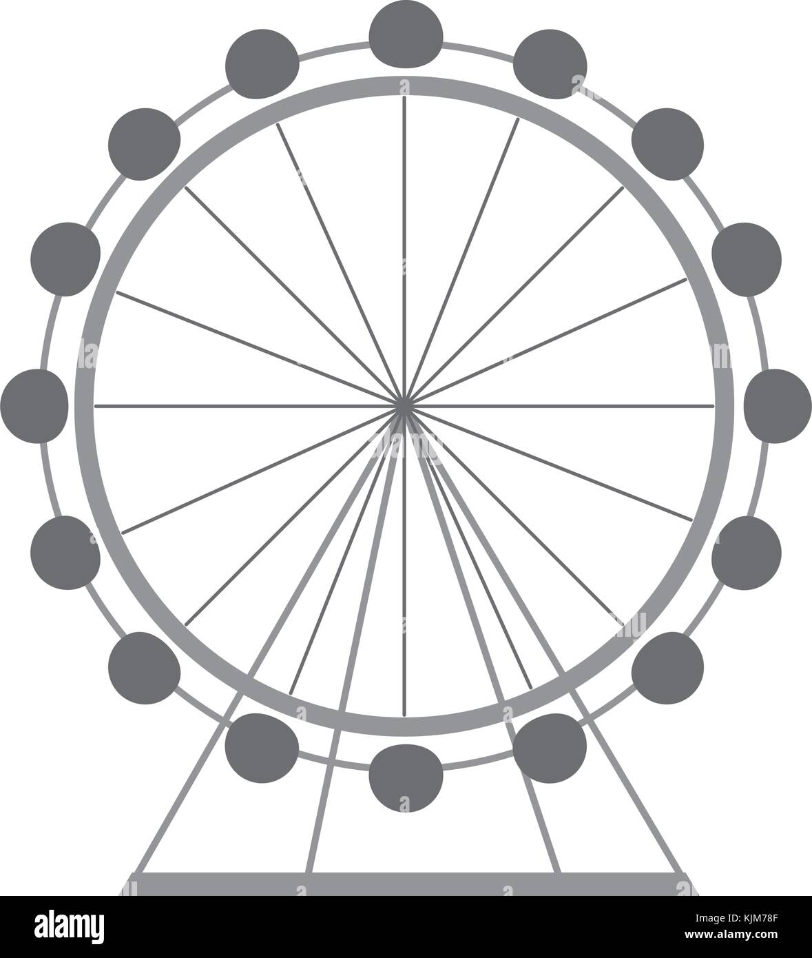 Riesenrad icon image Stock-Vektorgrafik - Alamy