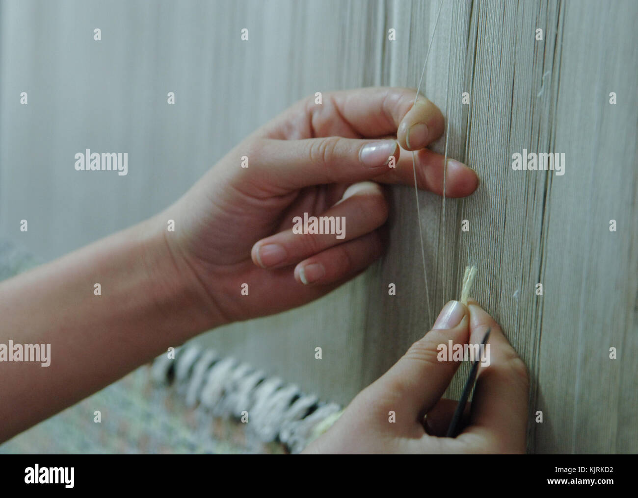 Teppich Weben Stockfotos und -bilder Kaufen - Alamy