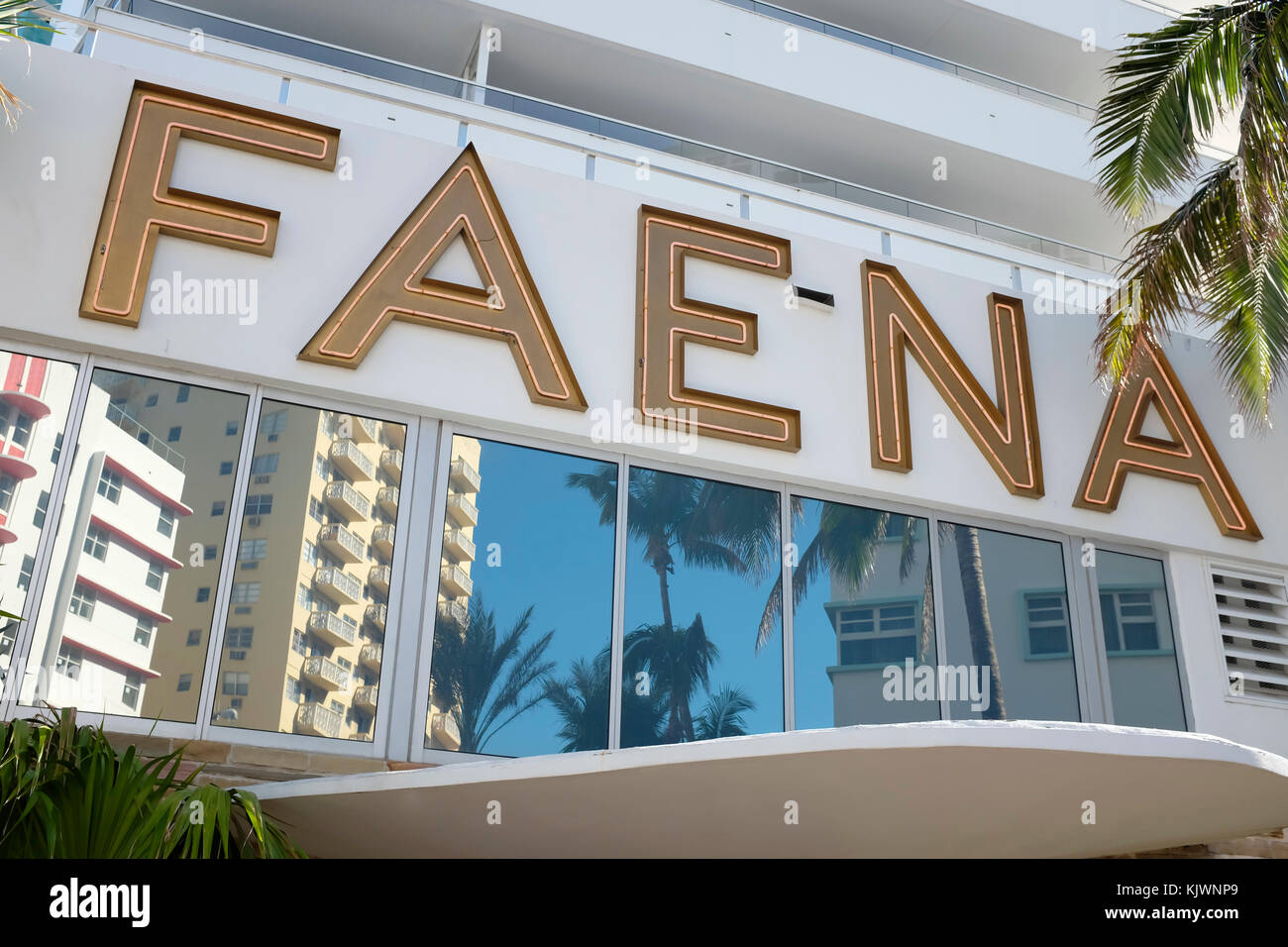 Hotel faena miami south beach Stockfotos und -bilder Kaufen - Alamy