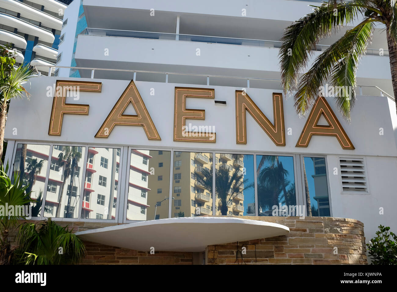 Hotel faena miami south beach Stockfotos und -bilder Kaufen - Alamy