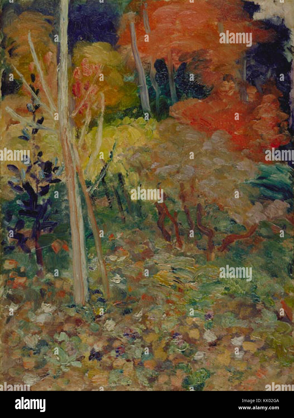 Autumn Leaves von Kuroda Seiki (Kuroda Kinenkan Stockfotografie - Alamy