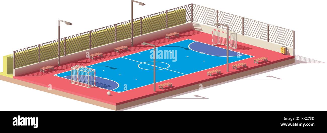Futsal arena Stock-Vektorgrafiken kaufen - Alamy