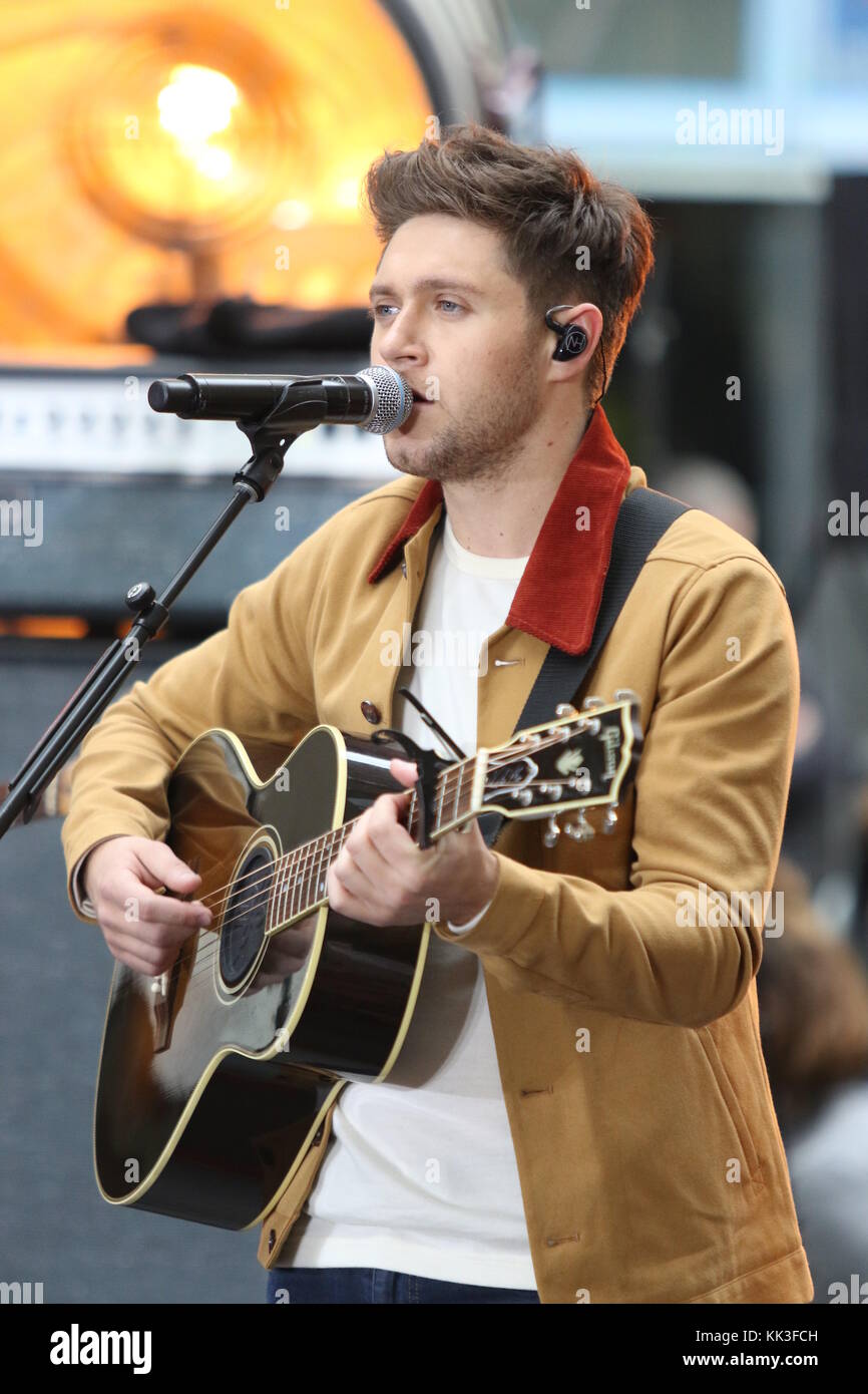 Niall Horan führt auf dem "heute" Show mit: Niall Horan wo: New York ...
