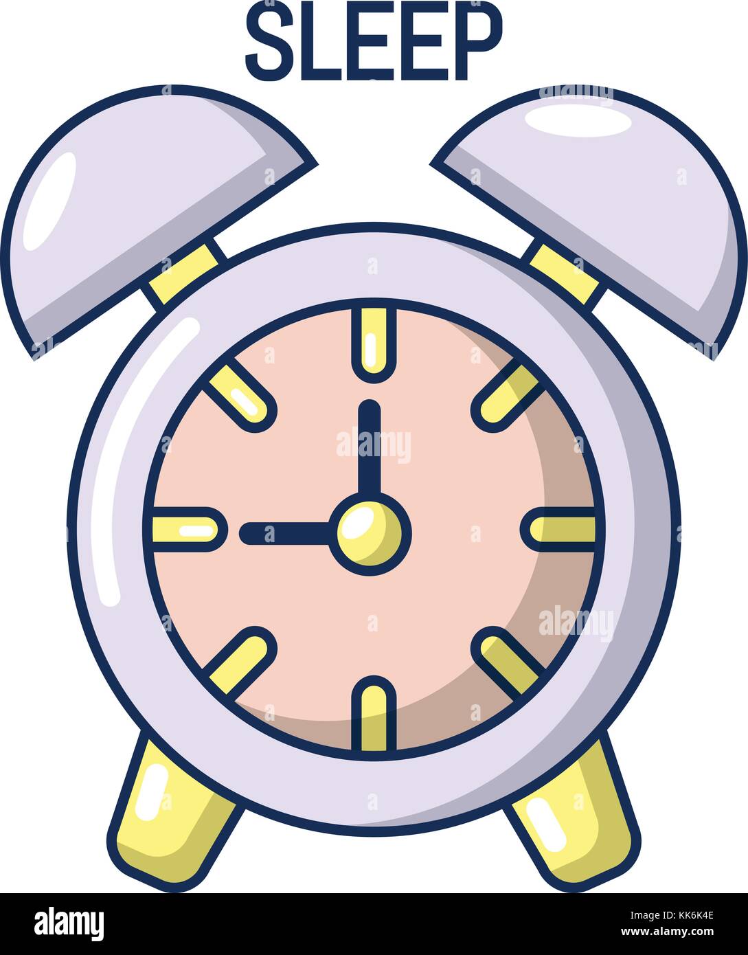 Vector Illustration Cartoon Alarm Clock Stockfotos und -bilder Kaufen ...